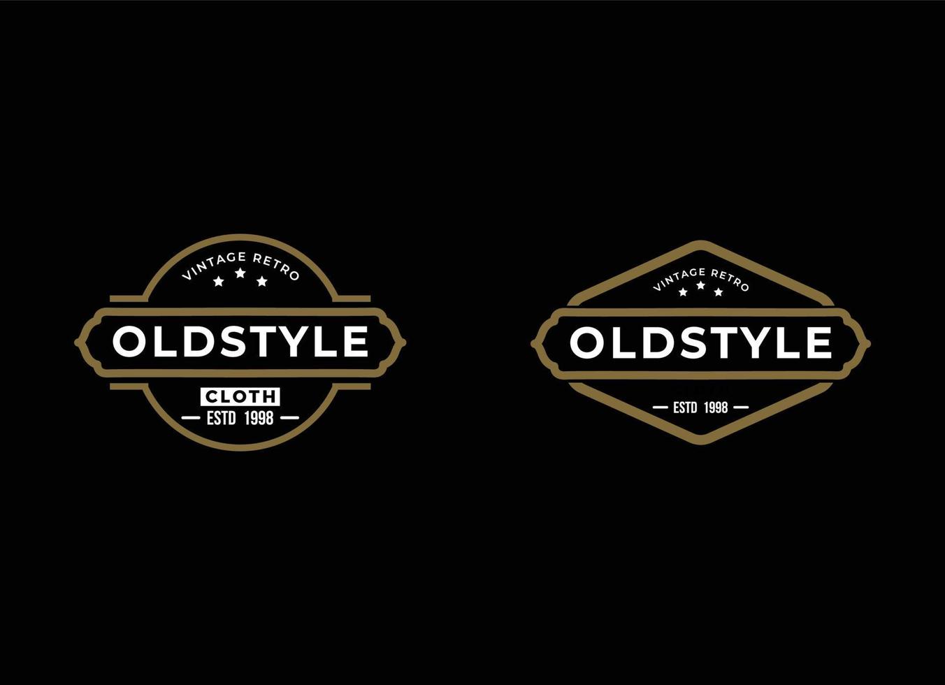 Vintage Retro Old Style Logo Design Inspiration. 10926705 Vector Art at Vecteezy