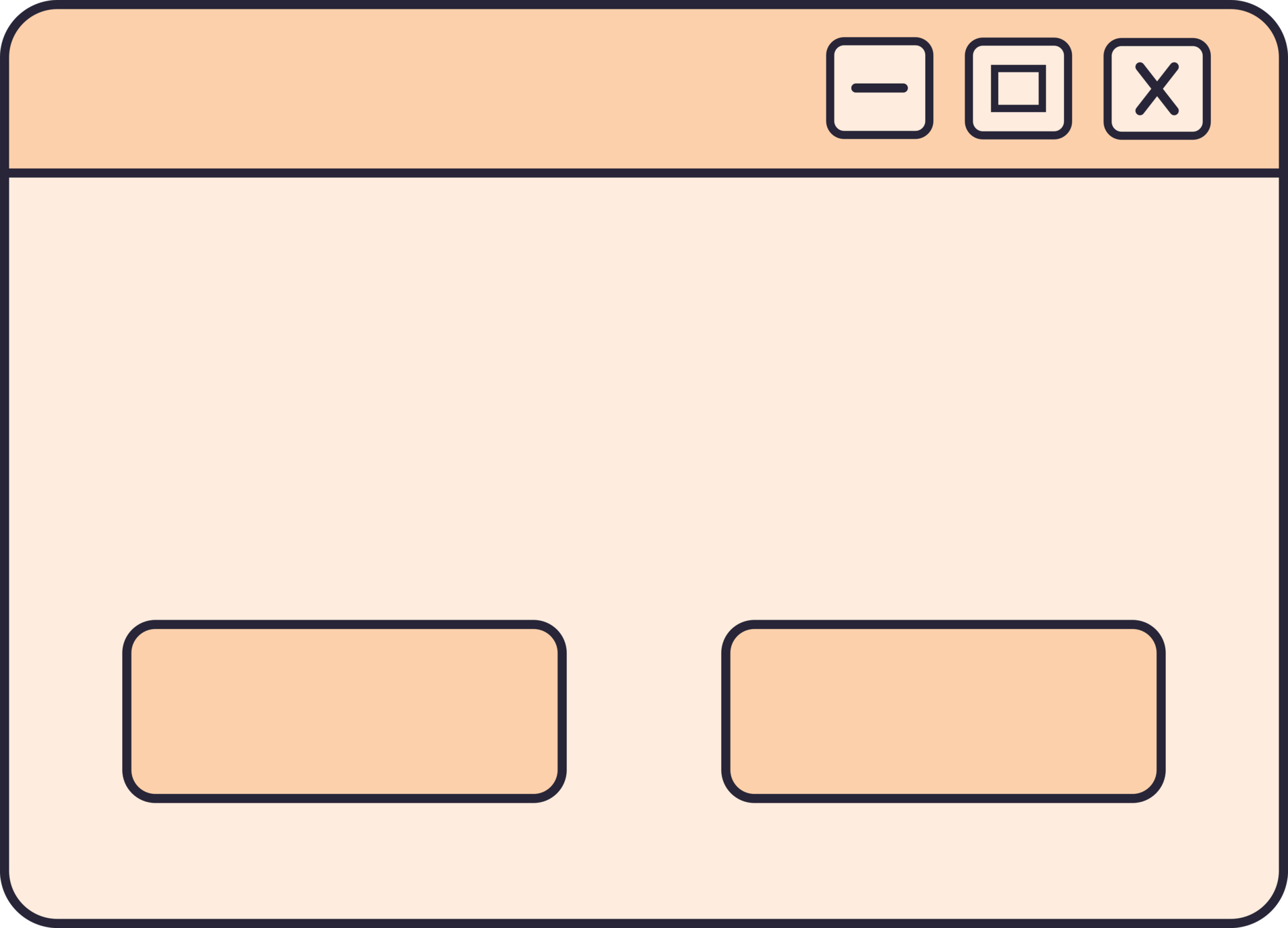 UI Pop Up With Two Options Button 10928236 PNG