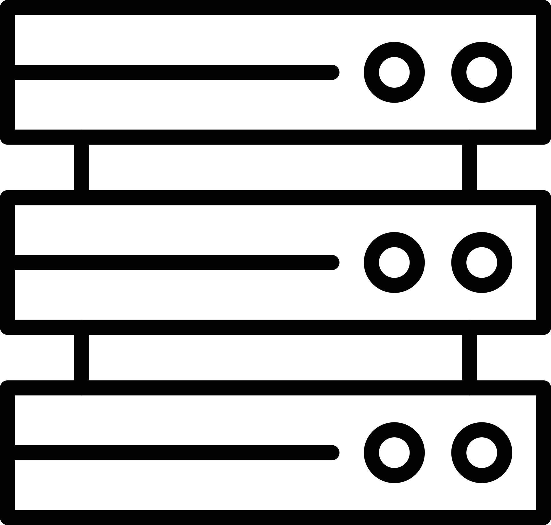 Database Line Icon 10931574 Vector Art At Vecteezy