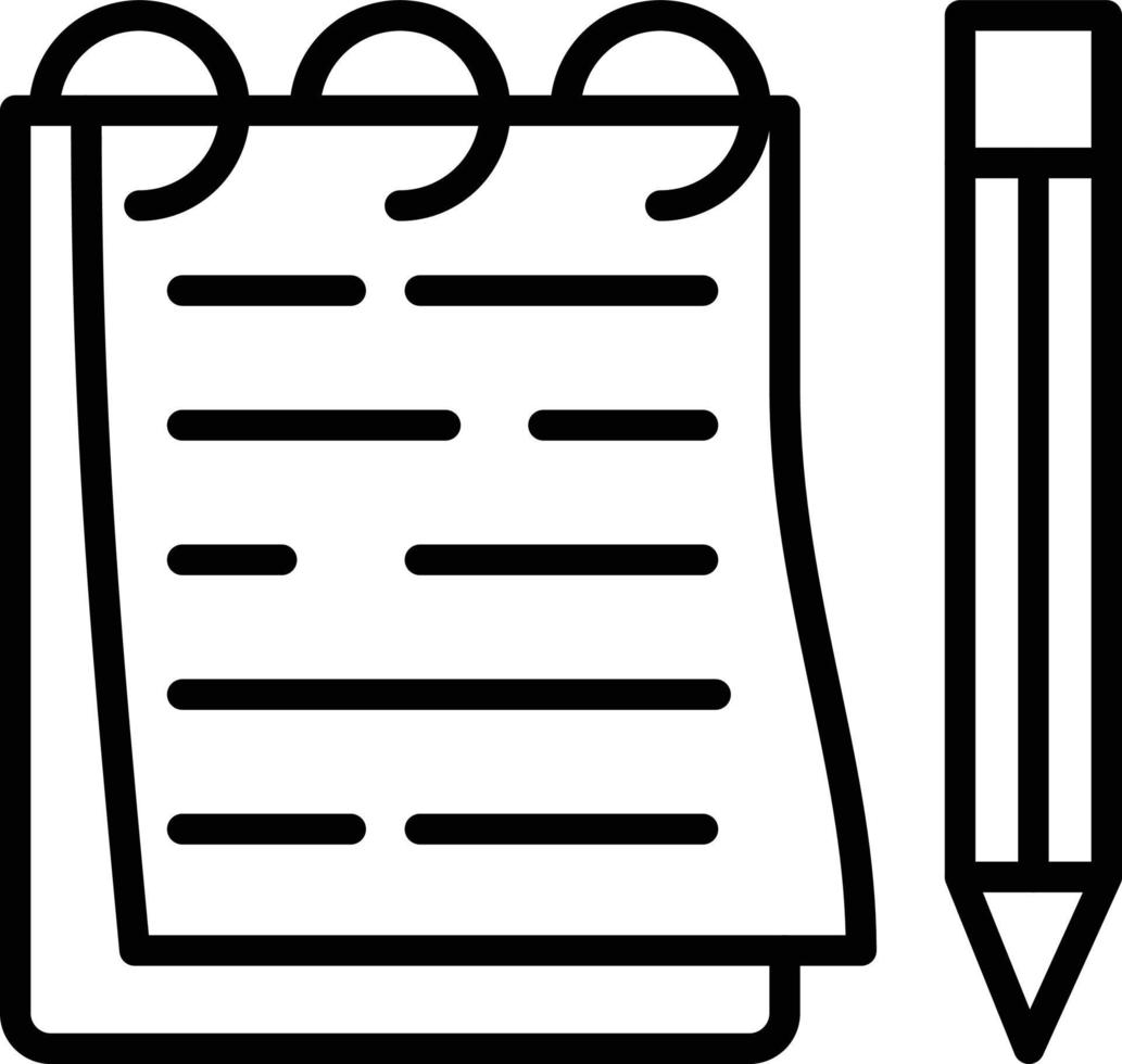 Paperwork Line Icon 10931591 Vector Art At Vecteezy