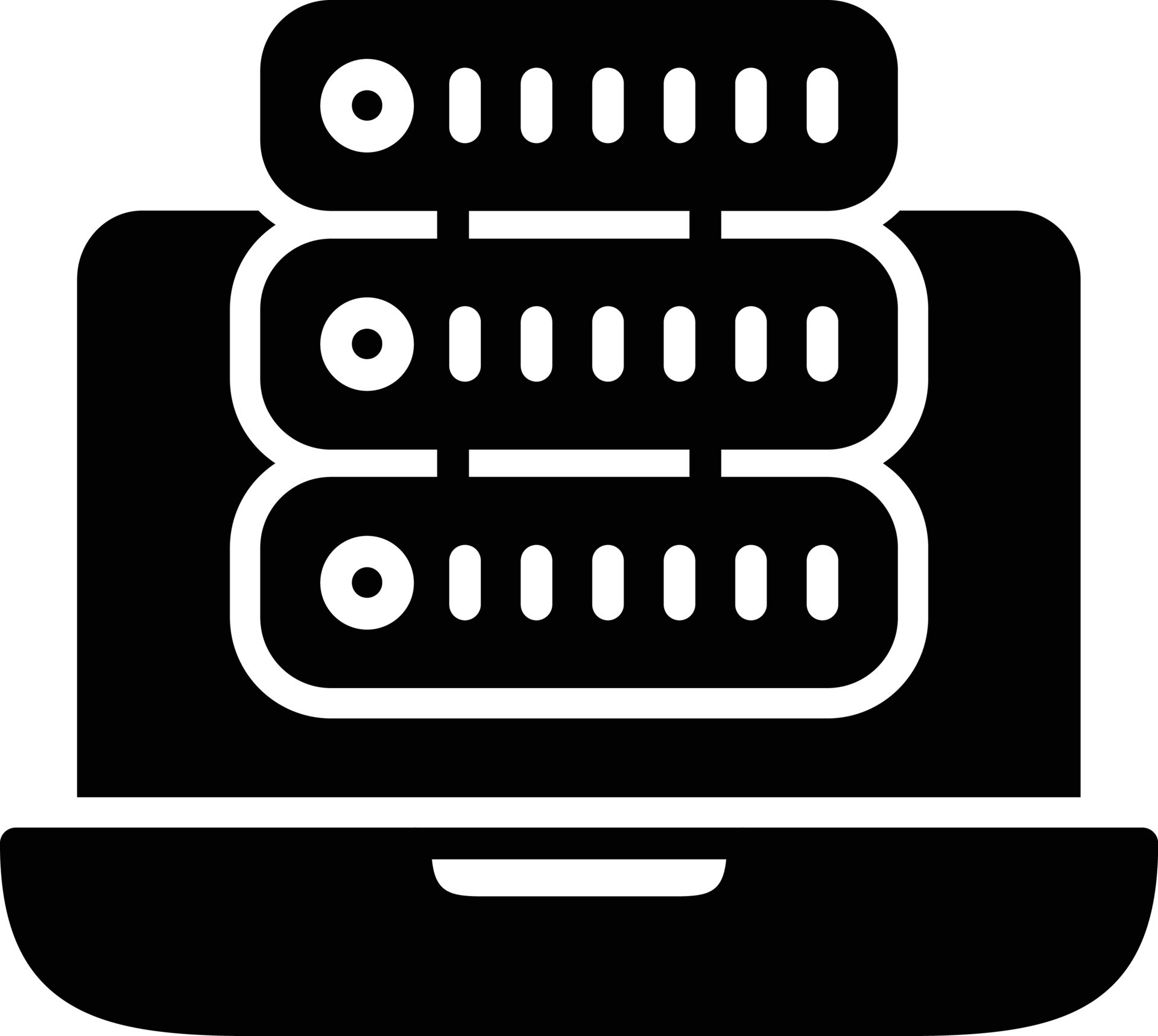 Database Glyph Icon 10932050 Vector Art at Vecteezy Database Glyph Icon 10932050 Vector Art at Vecteezy