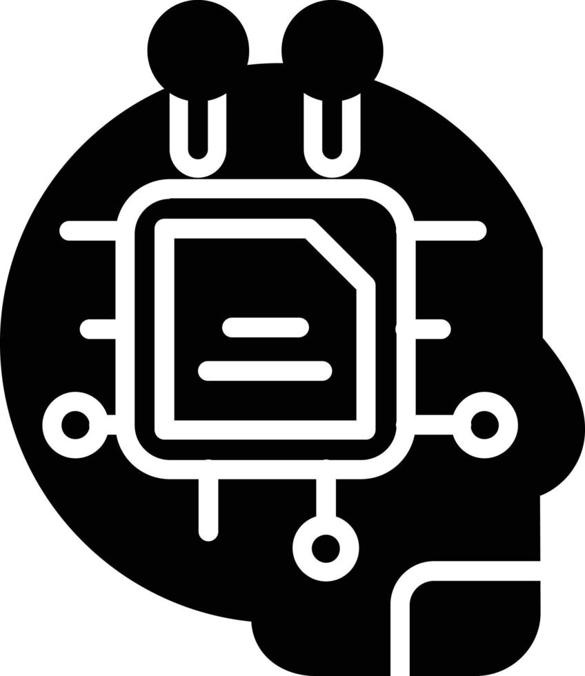 Robot Glyph Icon 10932160 Vector Art at Vecteezy Robot Glyph Icon 10932160 Vector Art at Vecteezy