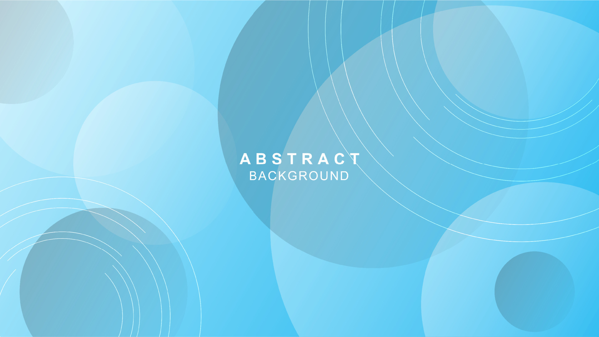 Blue Gradient Circles Background 10939135 Vector Art At Vecteezy