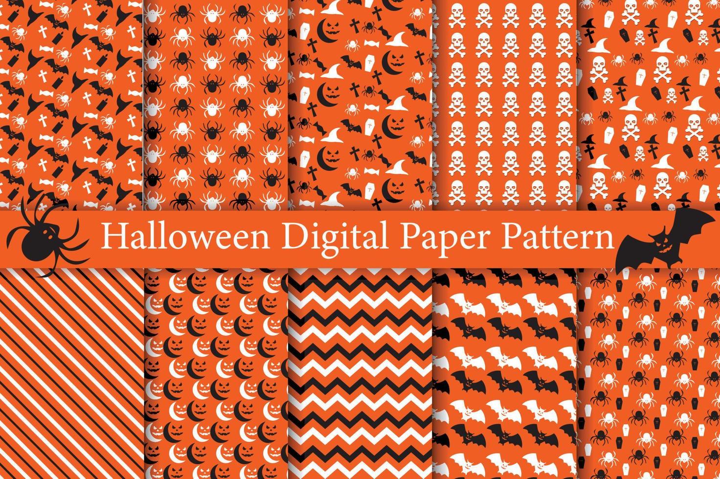 Halloween diagonal stripes textured background seamless pattern Texture ...
