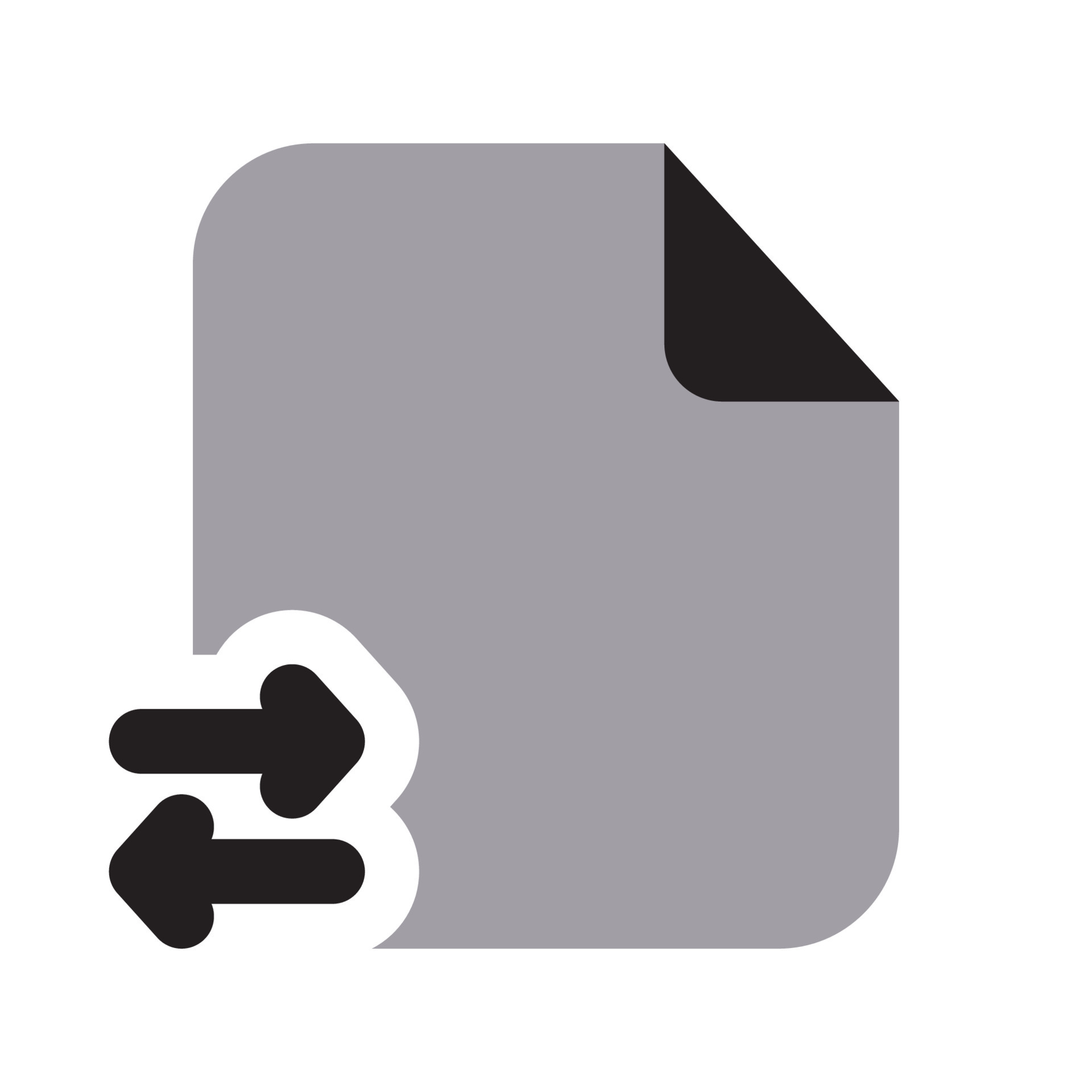 Transfer Files Icon Two Tone Solid 10941085 Vector Art At Vecteezy