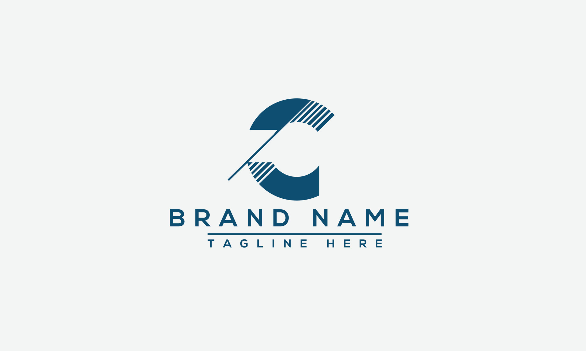 C Logo Design Template Vector Graphic Branding Element. 10946488 Vector ...
