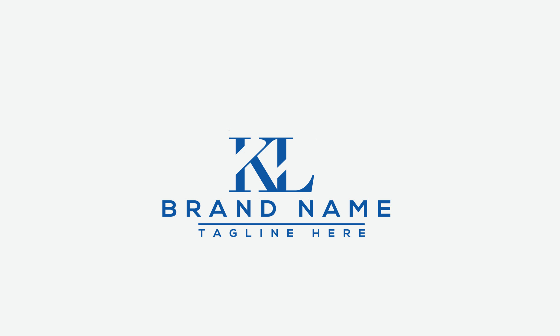KL Logo Design Template Vector Graphic Branding Element 10946504 Vector ...