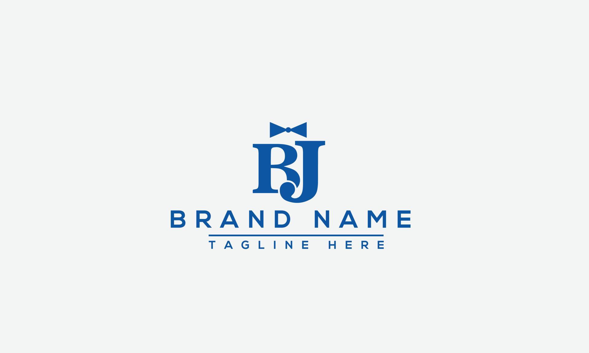 BJ Logo Design Template Vector Graphic Branding Element. 10946760 Vector Art at Vecteezy