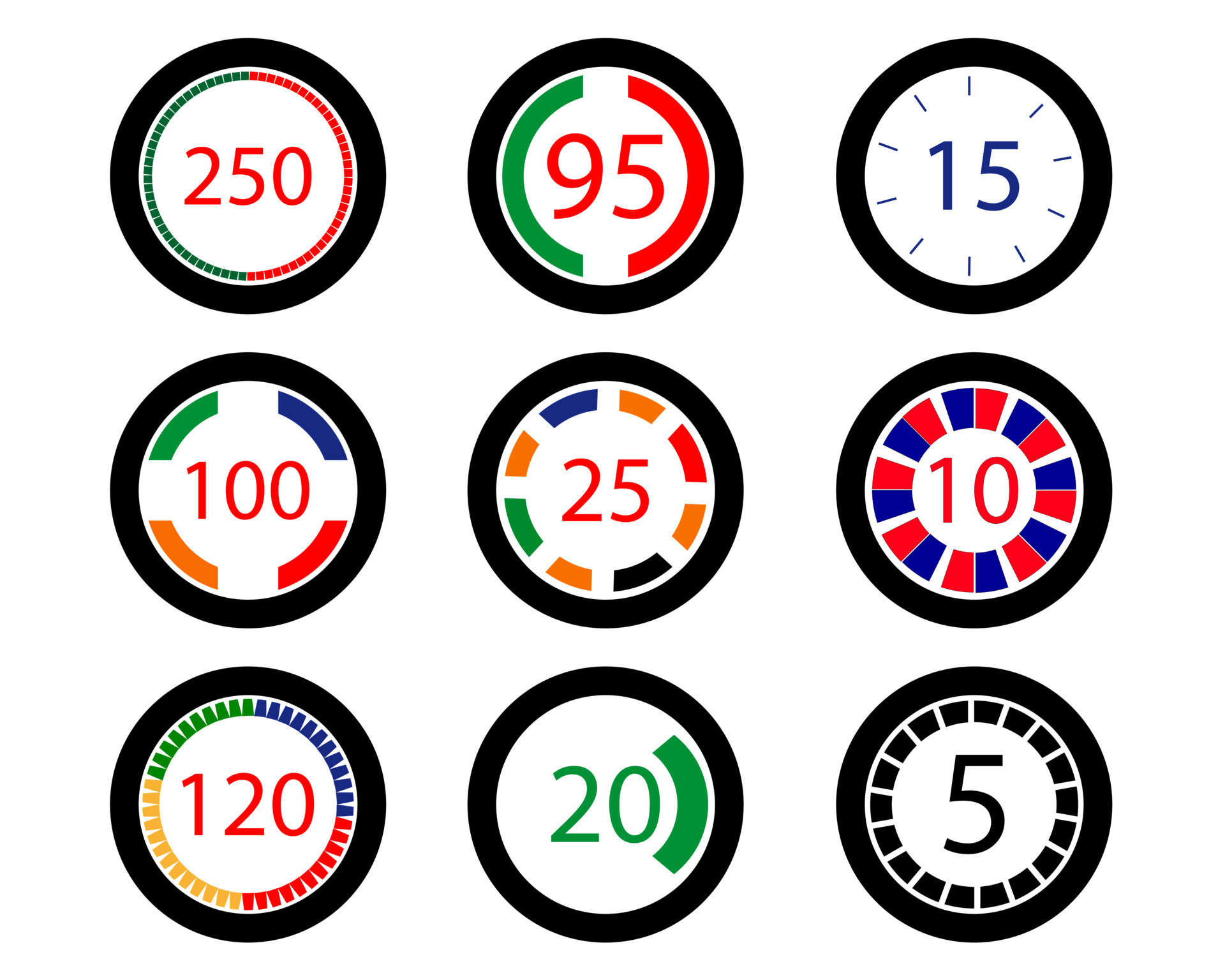 Numbers In Circles On A White Background 10948331 Vector Art At Vecteezy numbers-in-circles-on-a-white-background-10948331-vector-art-at-vecteezy