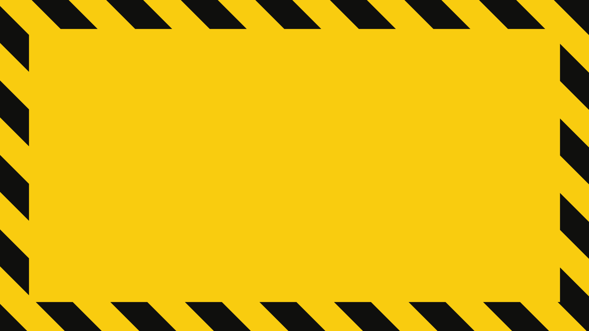 Warning frame with yellow and black diagonal stripes. Rectangle warn ... Warning frame with yellow and black diagonal stripes. Rectangle warn ...