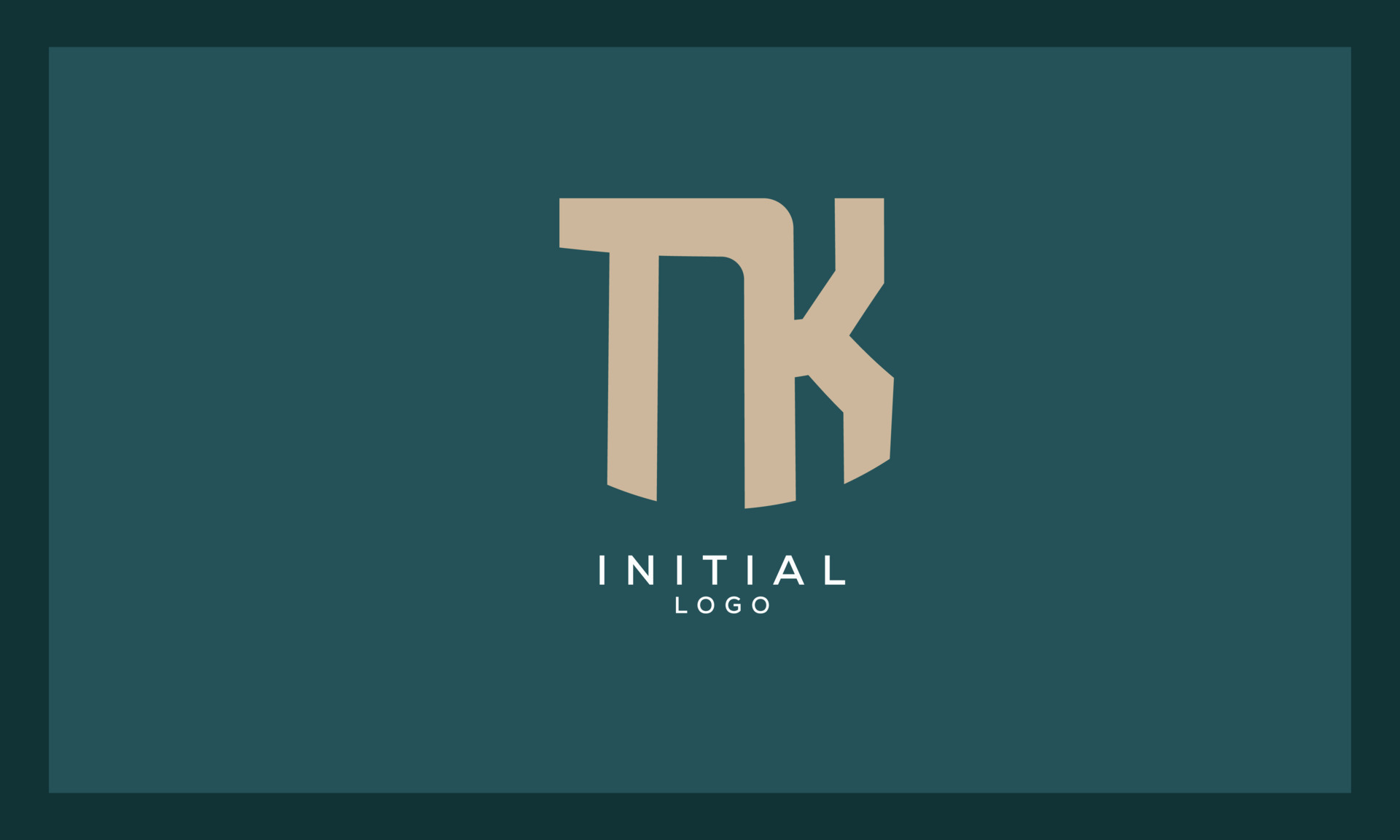 Alphabet Letters Initials Monogram Logo Tk Kt T And K 10950307 Vector