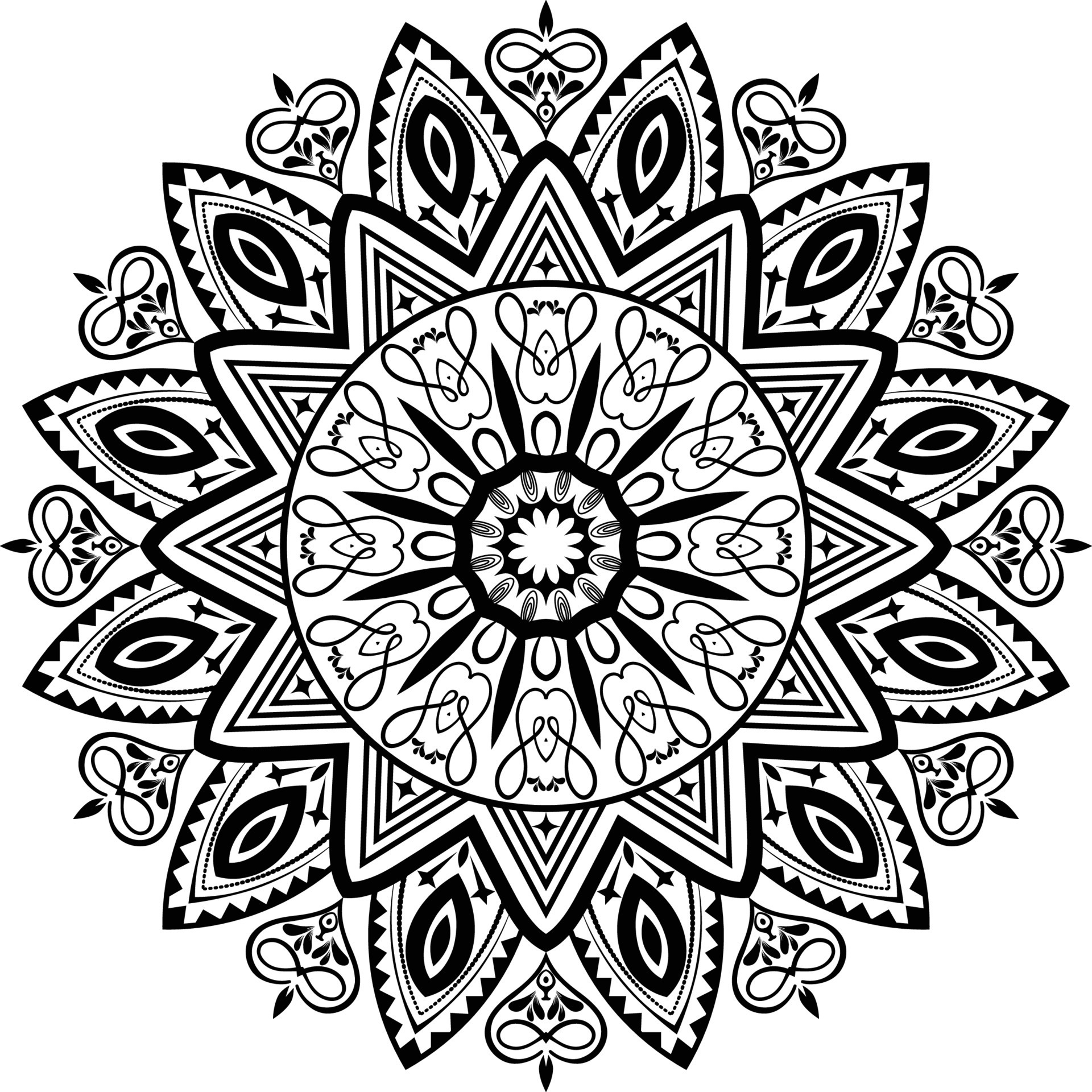 Floral mandala coloring page floral coloring book for teens. Mandala ... Floral mandala coloring page floral coloring book for teens. Mandala ...