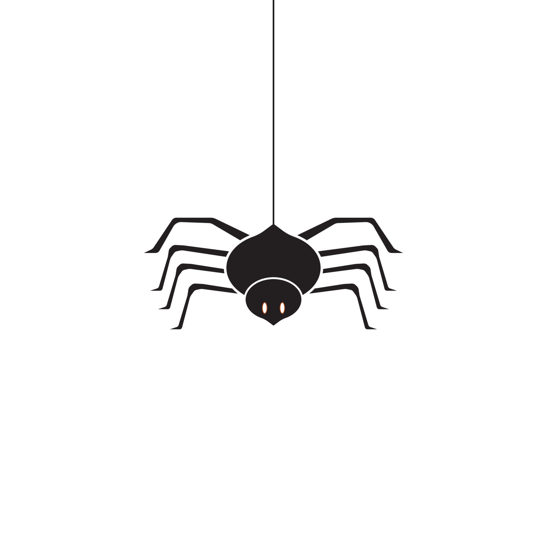 Spider icon vector 10957526 Vector Art at Vecteezy