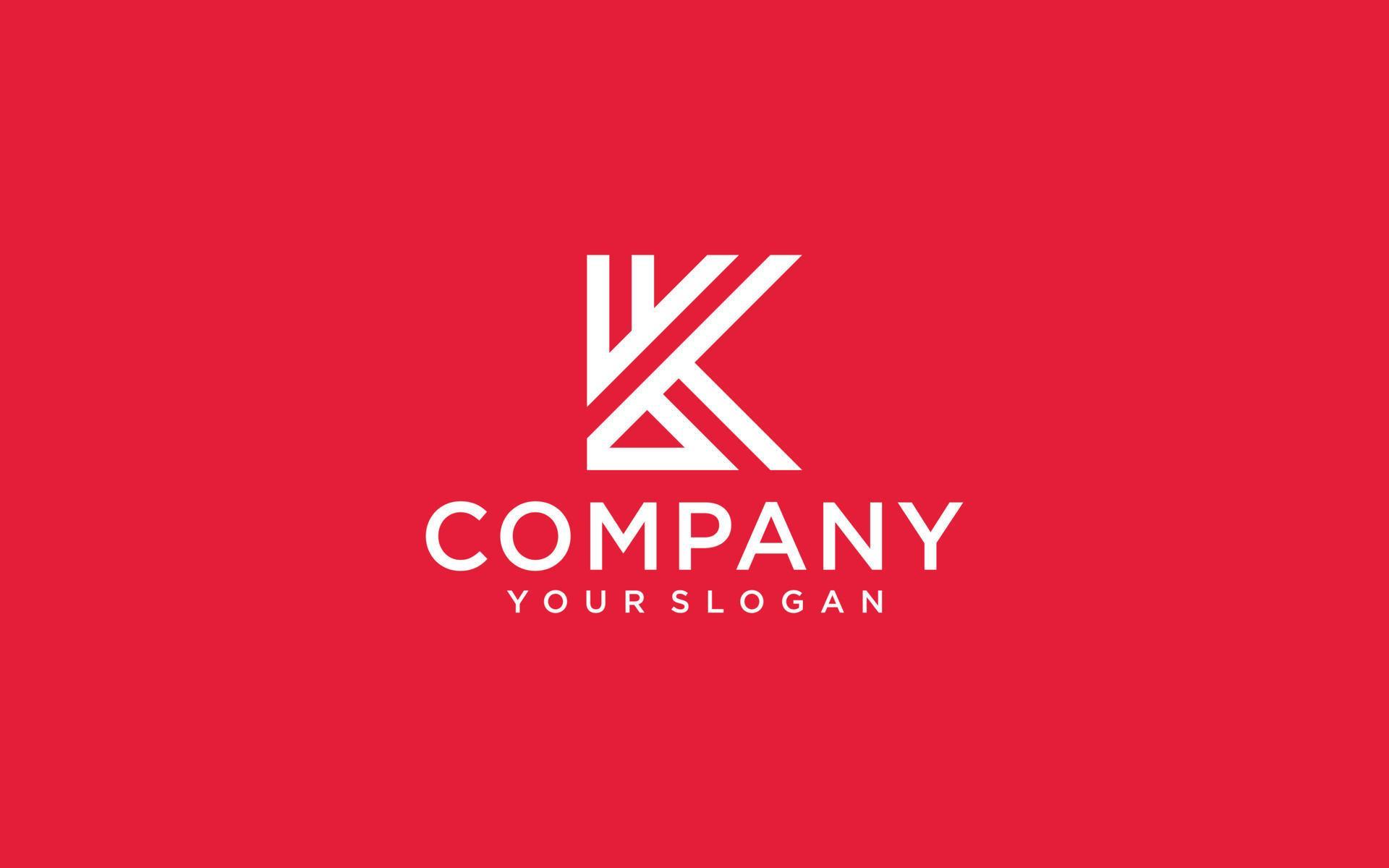 Alphabet Letter K Vector Logo Icon Sign Design Template 10958270 Vector Art At Vecteezy