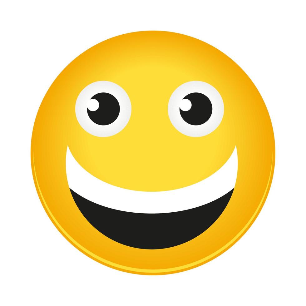 smiling emoji icon 10962078 Vector Art at Vecteezy
