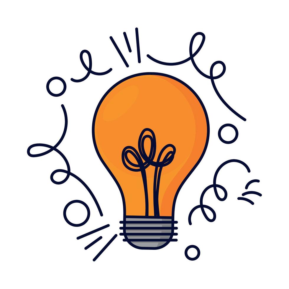 creative light bulb 10967928 Vector Art at Vecteezy