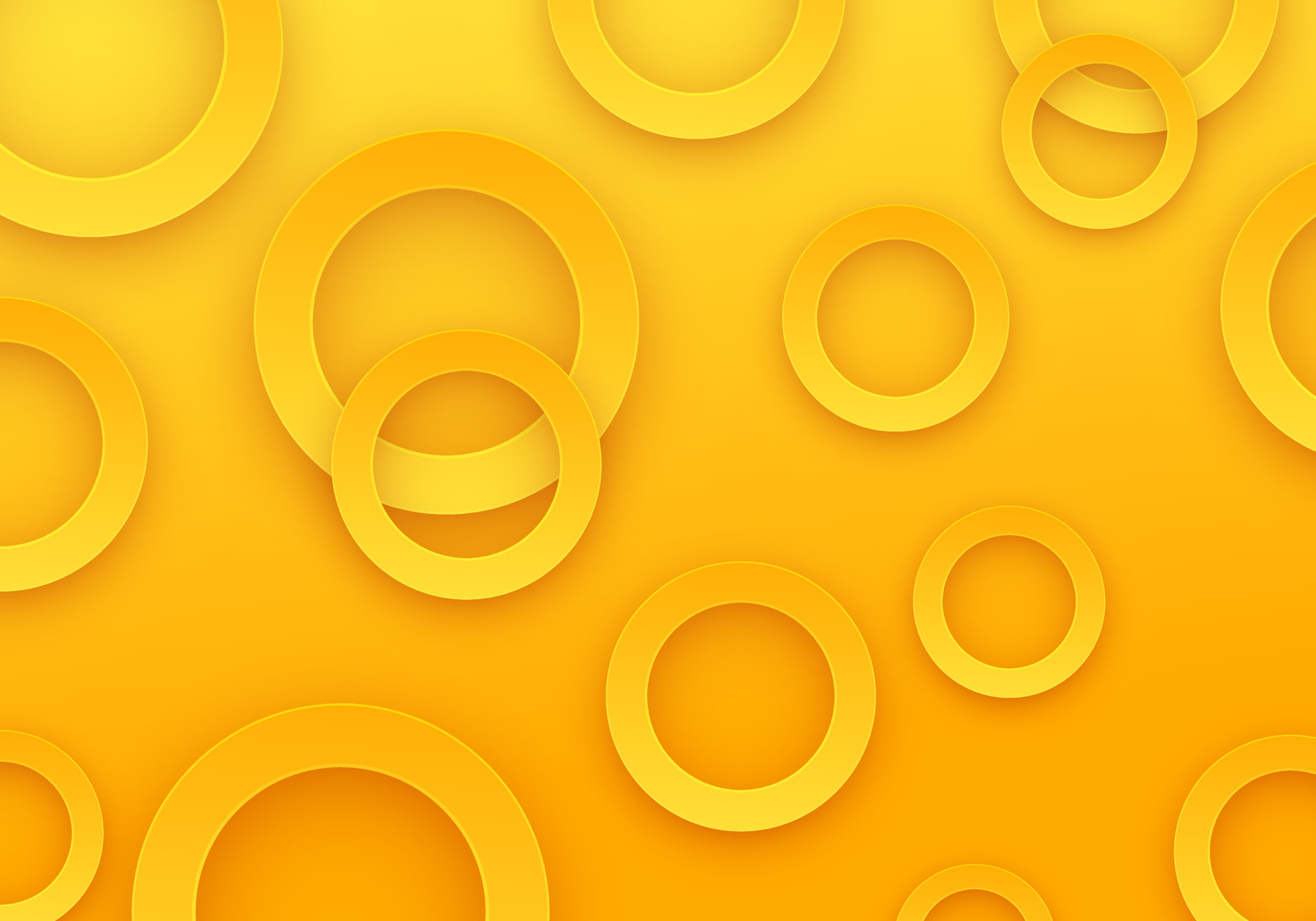 Abstract 3d Circle Papercut Layer Orange Background With Copy Space For Text 10970010 Vector Art