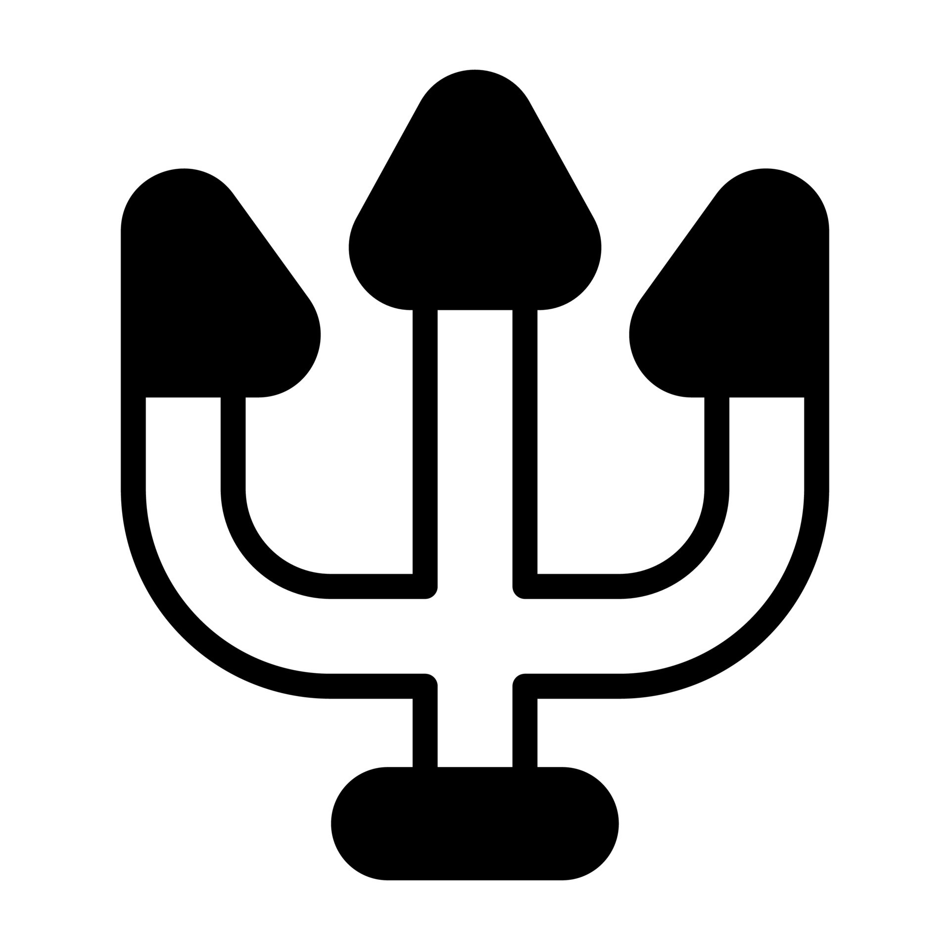 trisula vector glyph icon. Hindu festival, Hindu celebration icon ... trisula vector glyph icon. Hindu festival, Hindu celebration icon ...