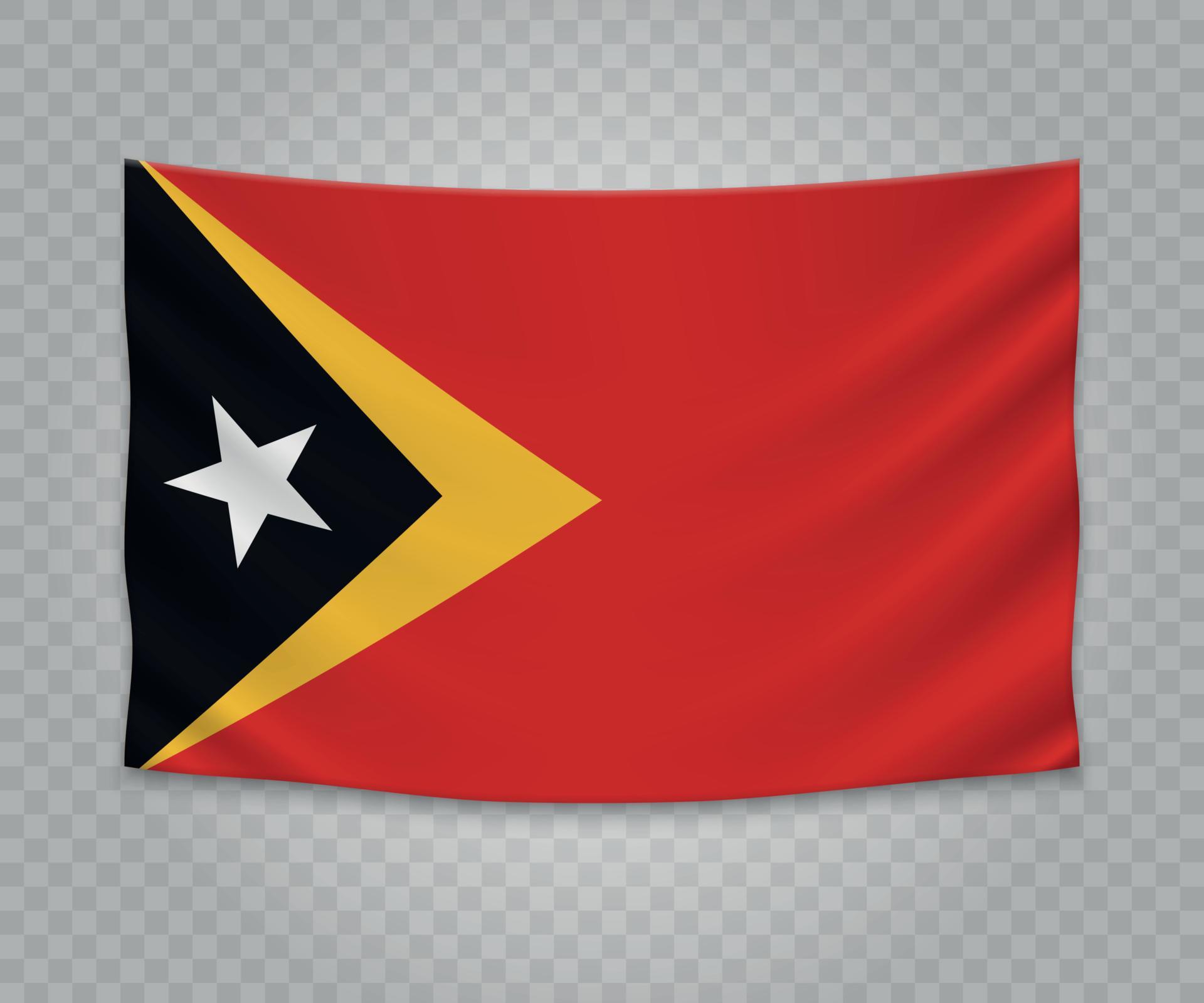 Realistic hanging flag 10971522 Vector Art at Vecteezy