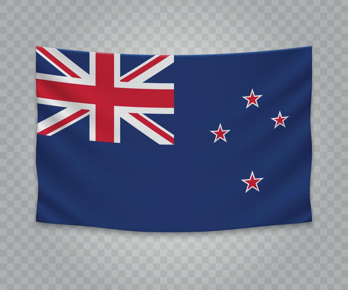 Realistic hanging flag 10971526 Vector Art at Vecteezy