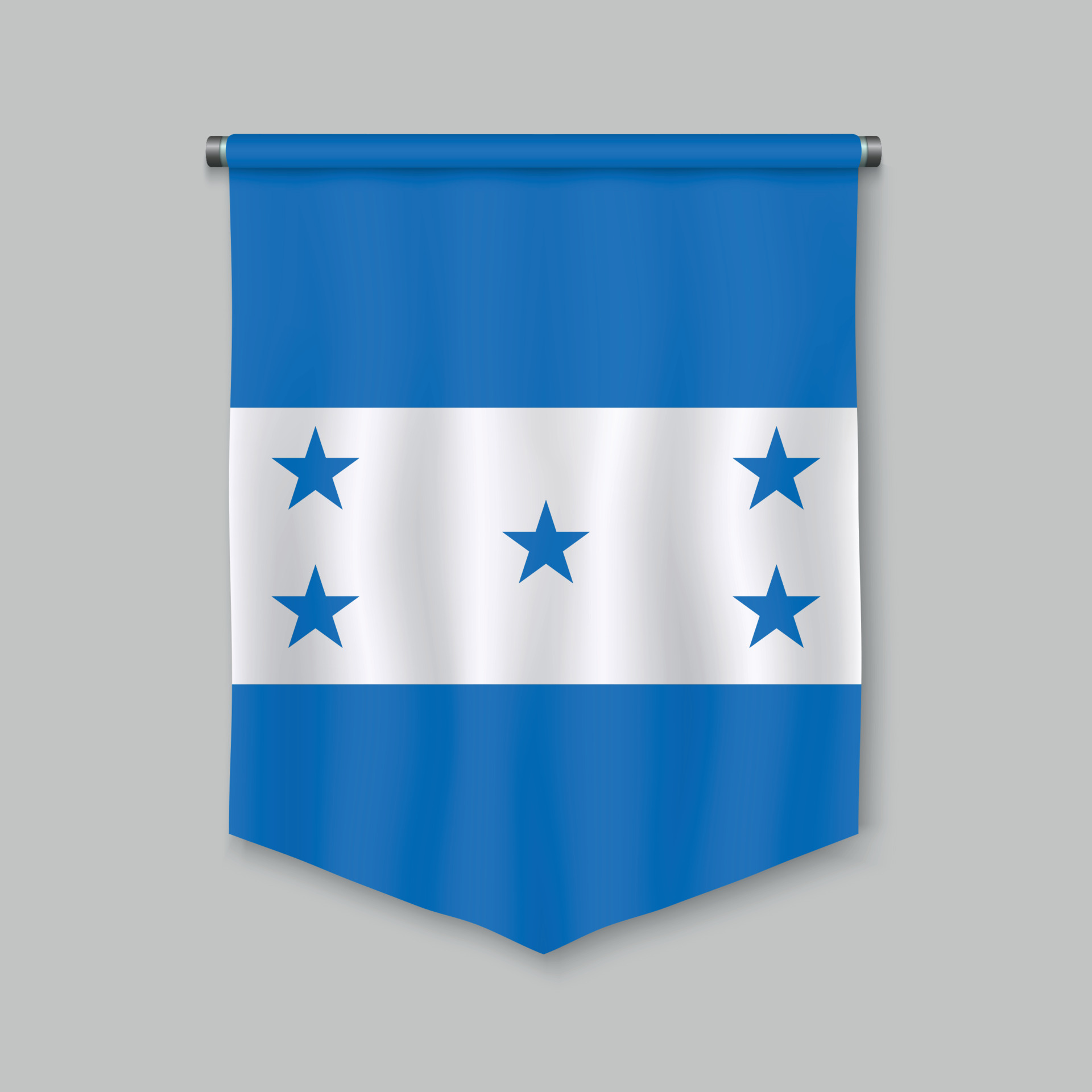 pennant with flag 10971529 Vector Art at Vecteezy