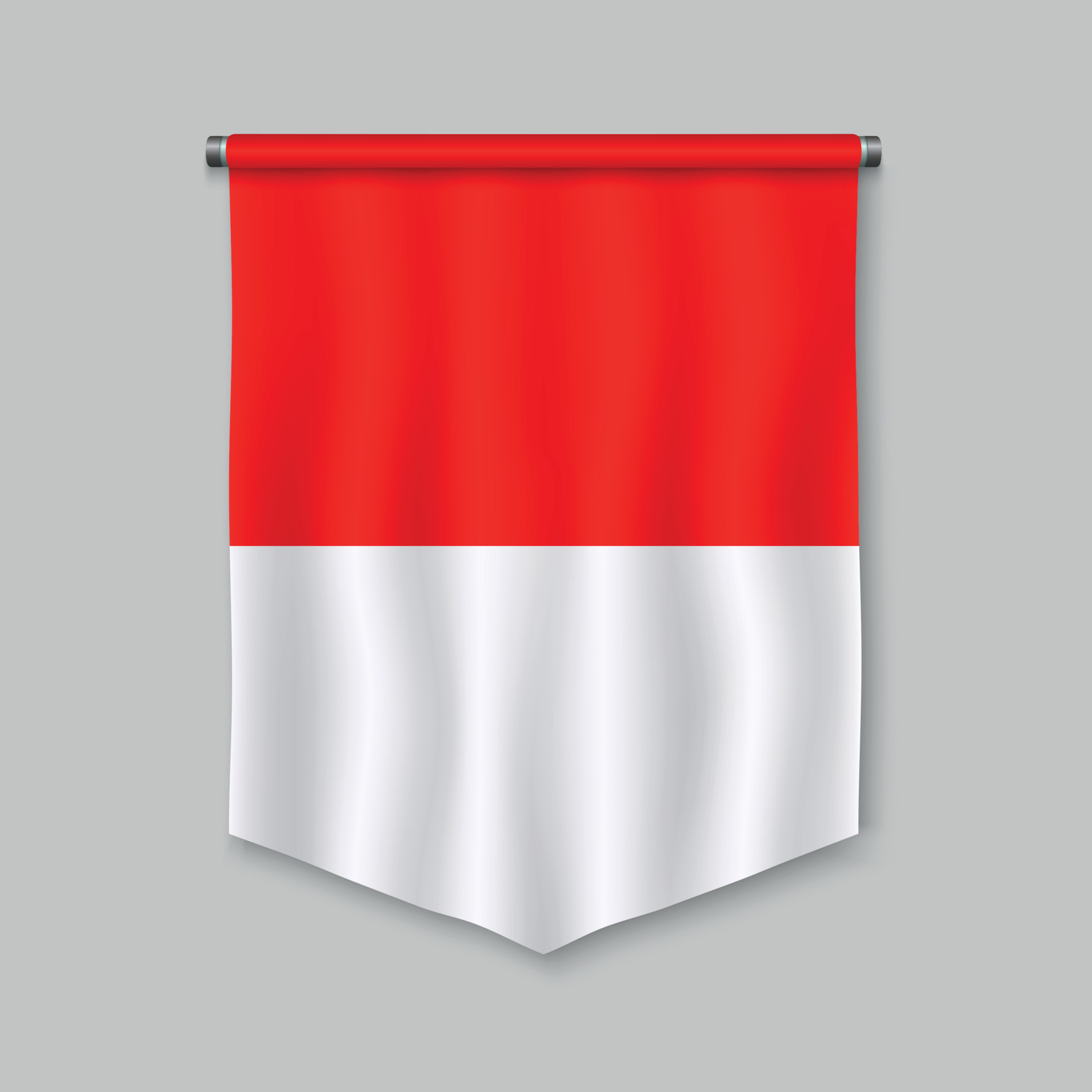 pennant with flag 10971532 Vector Art at Vecteezy
