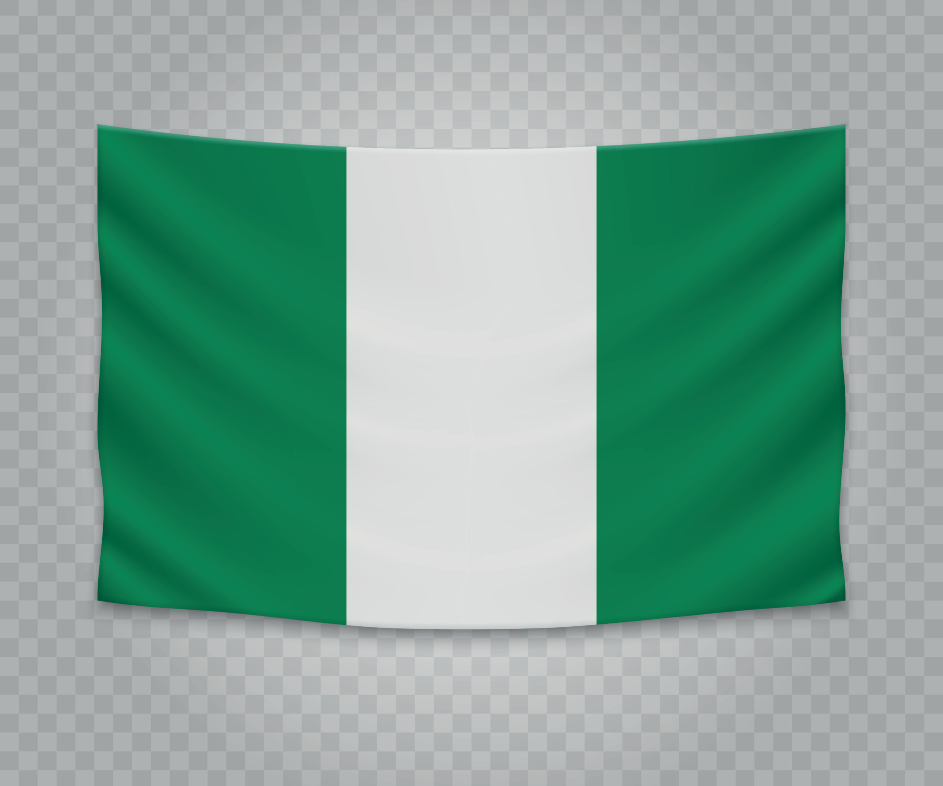 Realistic hanging flag 10971726 Vector Art at Vecteezy