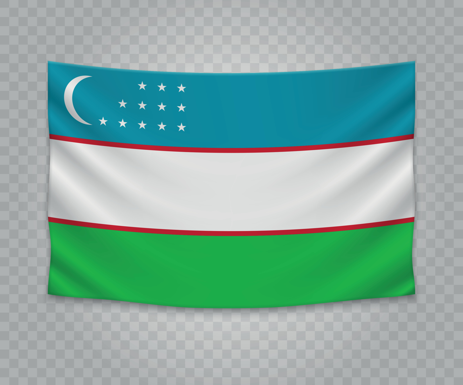 Realistic hanging flag 10971729 Vector Art at Vecteezy