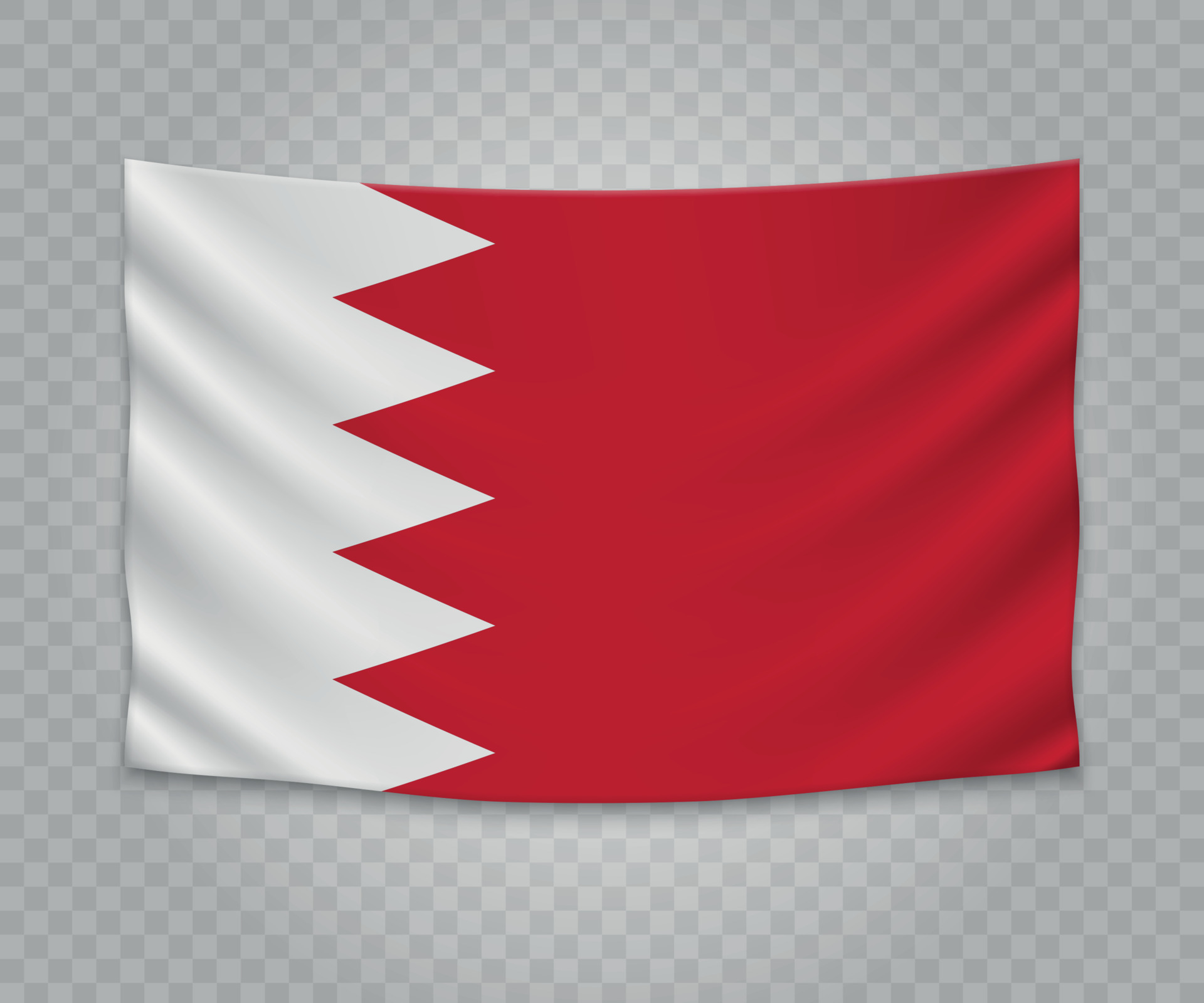 Realistic hanging flag 10971834 Vector Art at Vecteezy