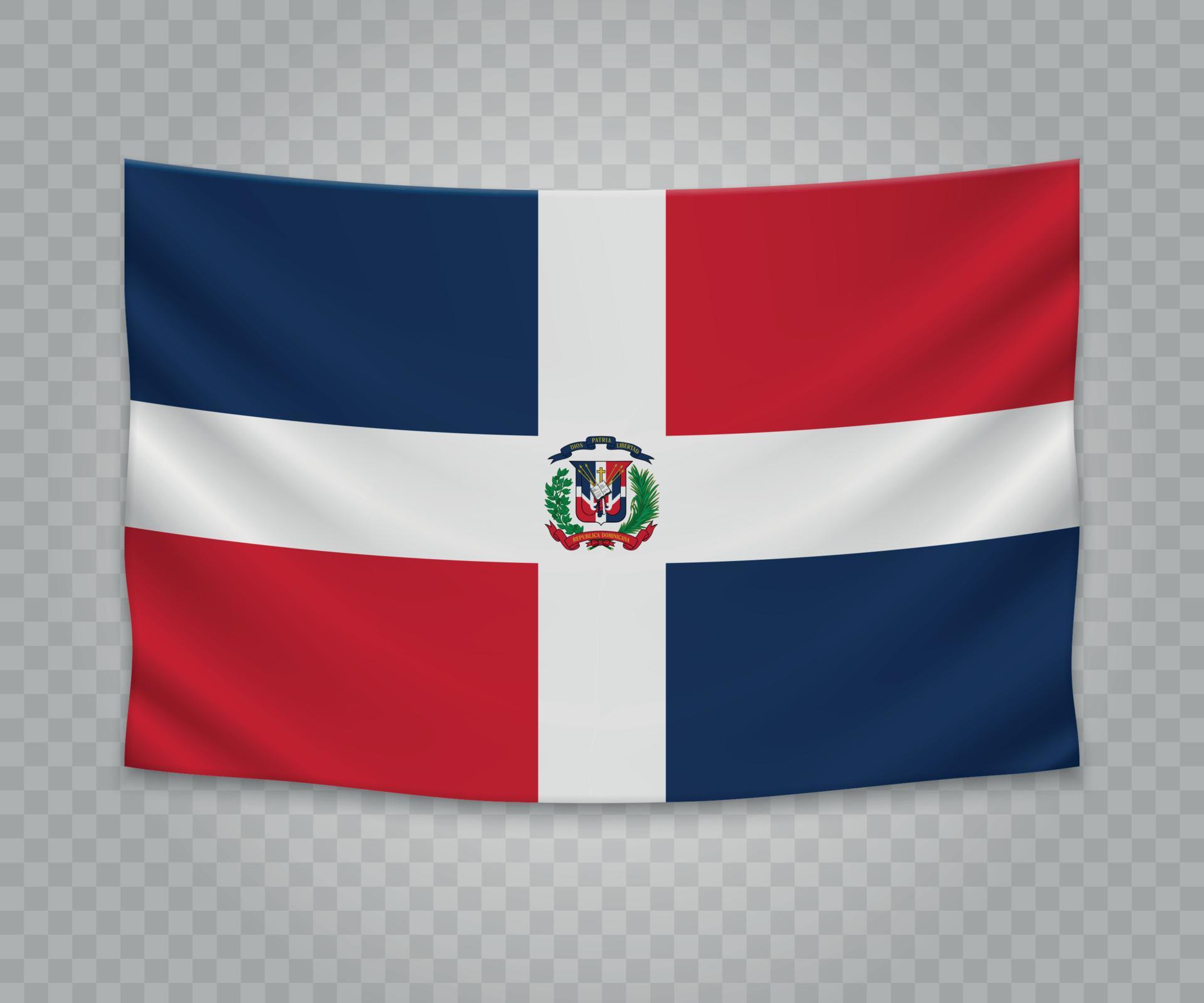 Realistic hanging flag 10972201 Vector Art at Vecteezy