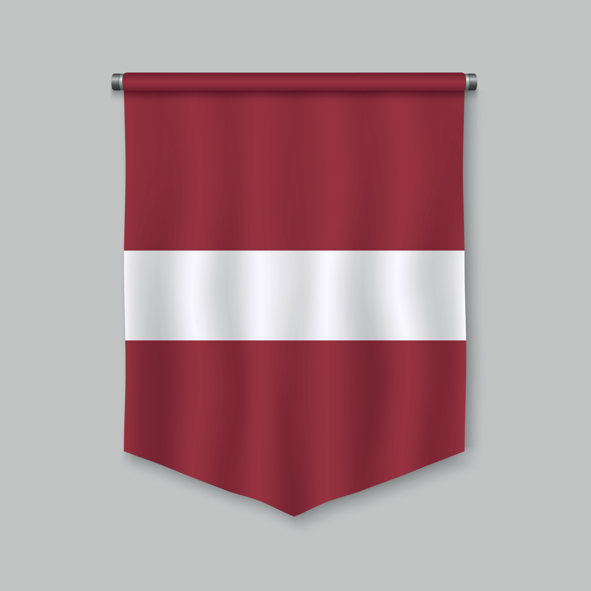 pennant with flag 10972441 Vector Art at Vecteezy