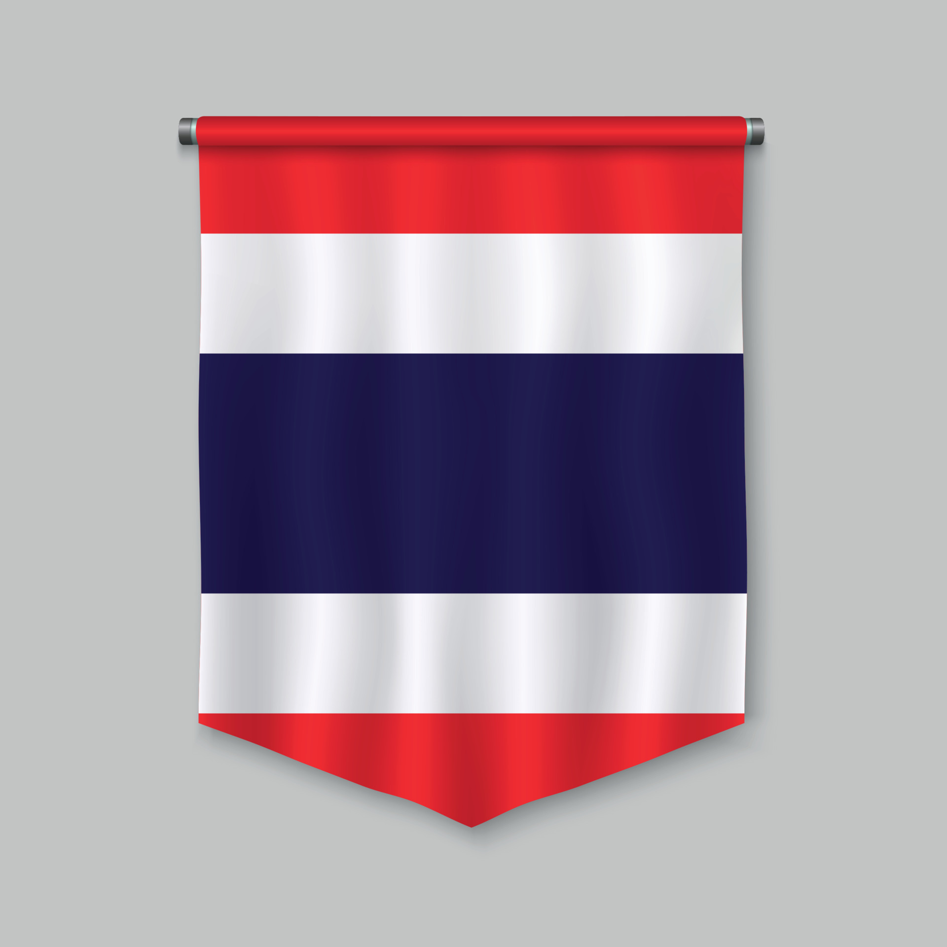 pennant with flag 10972443 Vector Art at Vecteezy