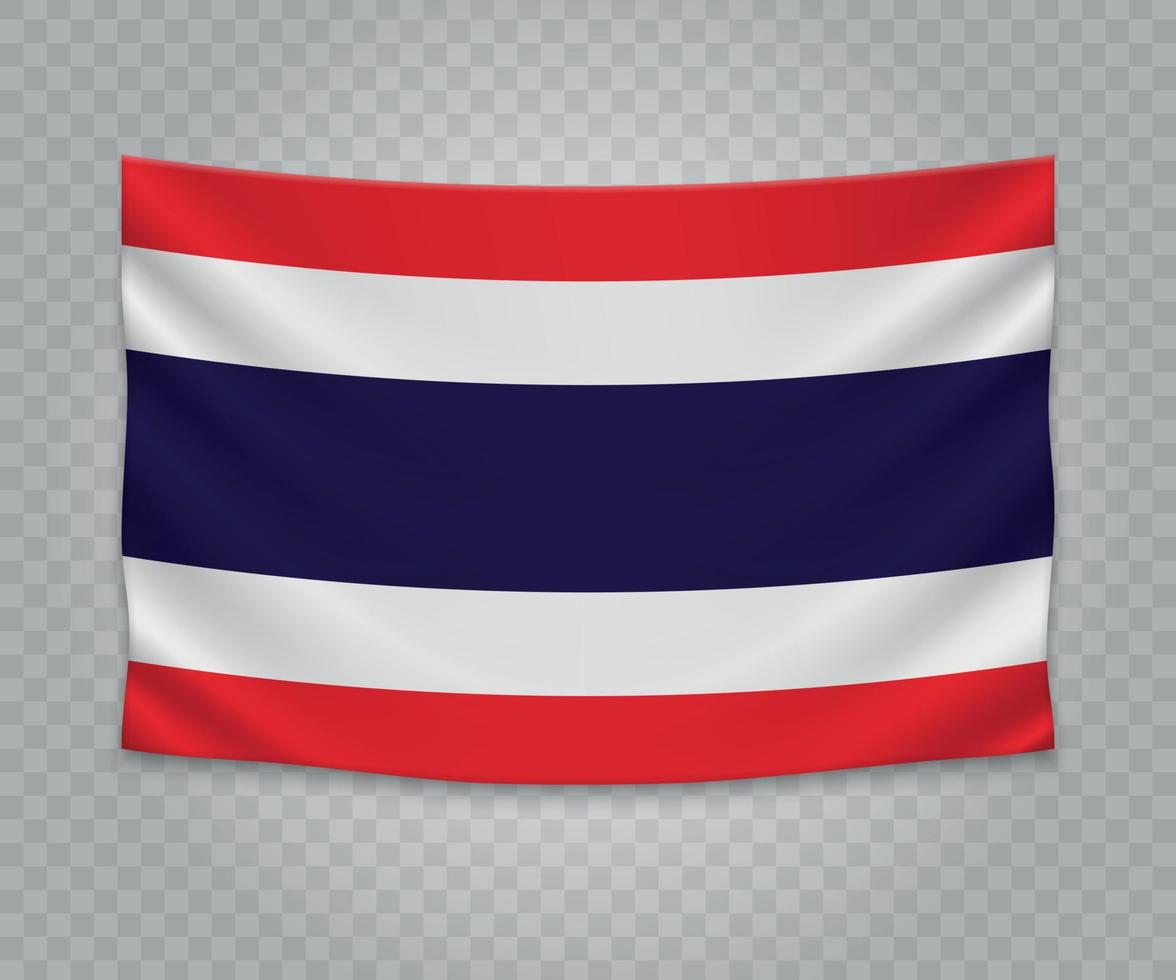 Realistic hanging flag 10972594 Vector Art at Vecteezy