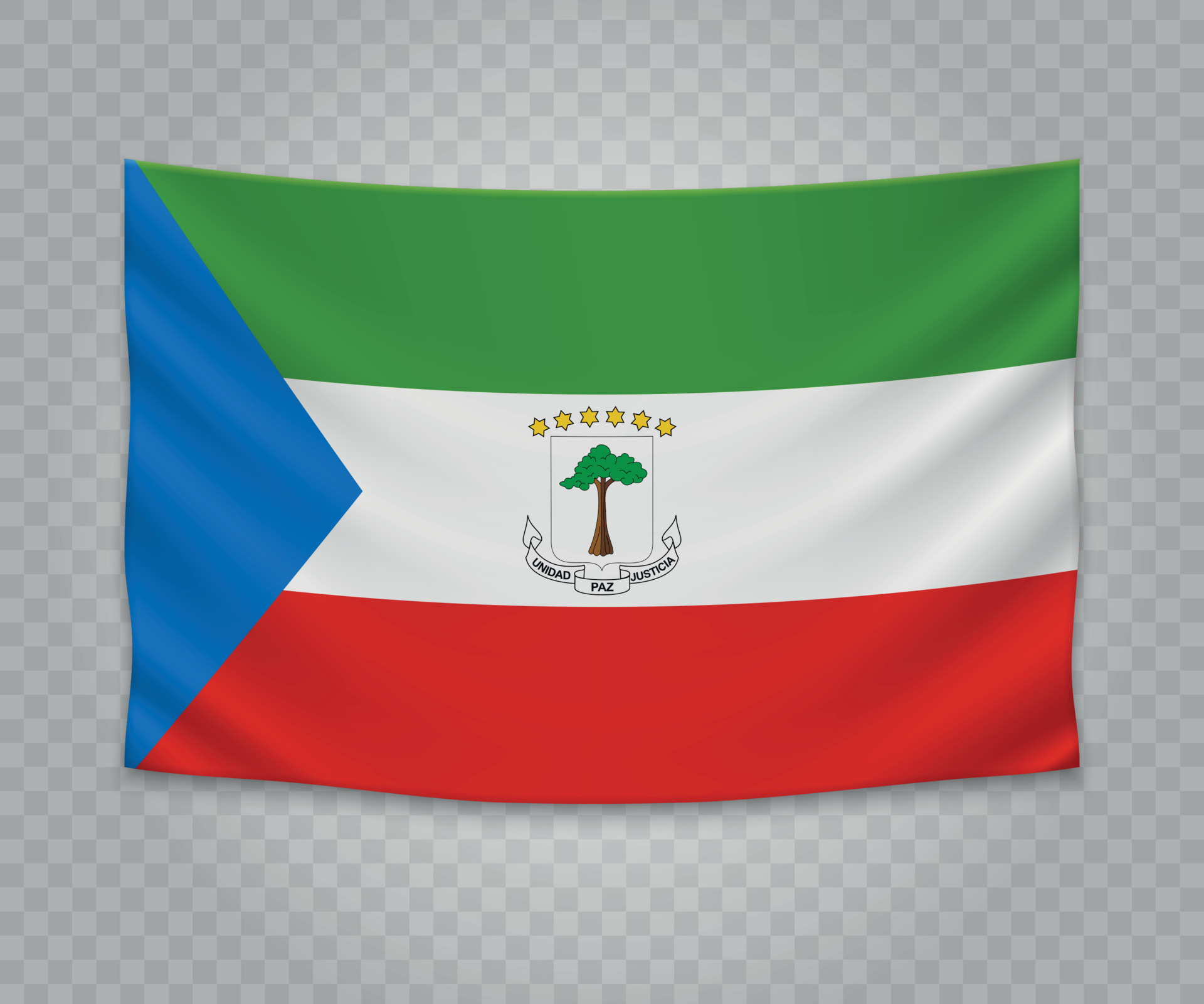 Realistic hanging flag 10972705 Vector Art at Vecteezy