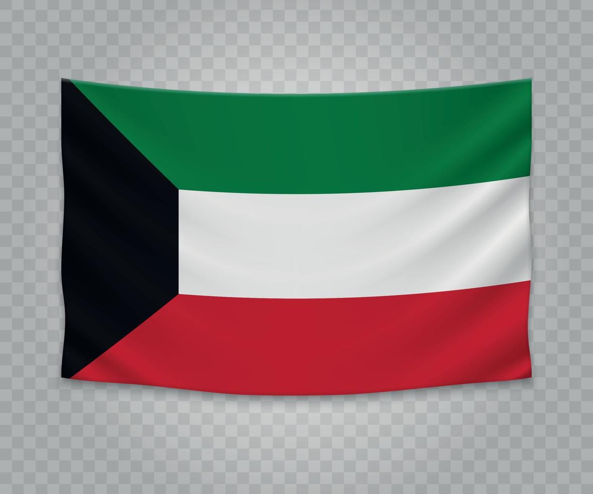 Realistic hanging flag 10972901 Vector Art at Vecteezy