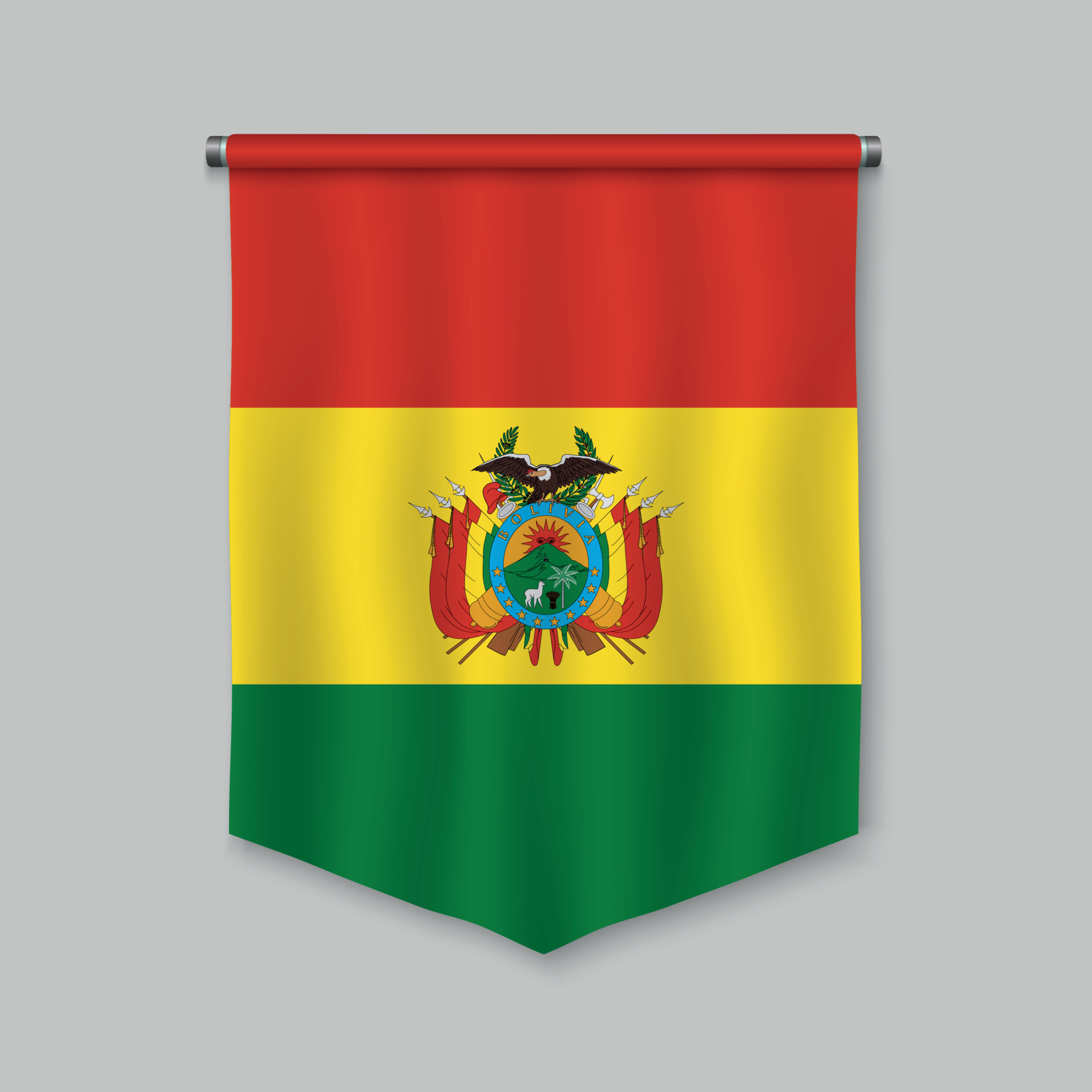 pennant with flag 10973052 Vector Art at Vecteezy