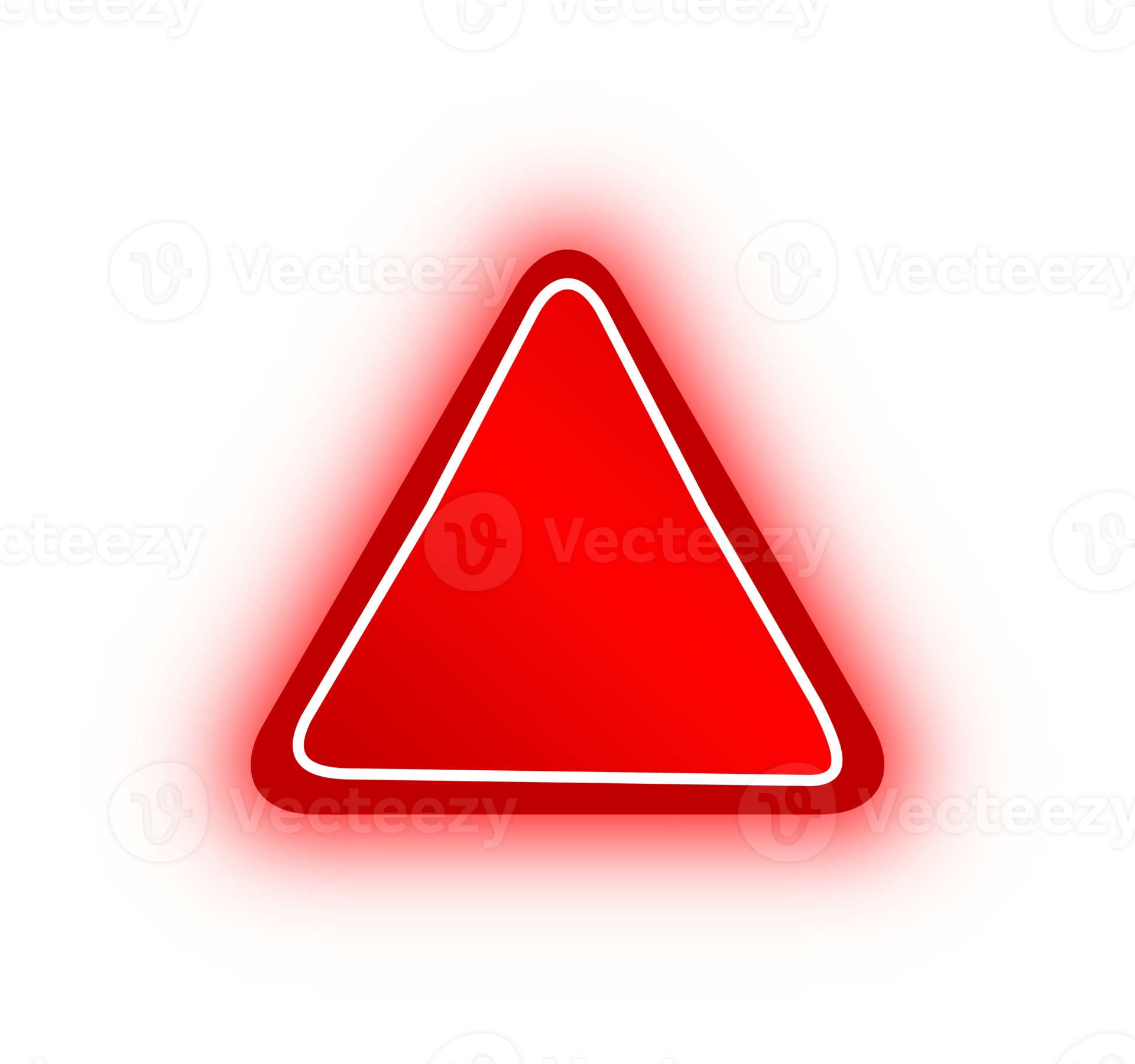 Neon Red Triangle Banner Neon Triangle 10974345 Png