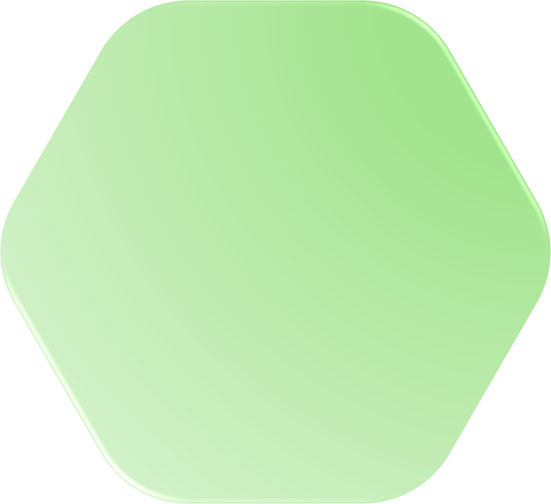 Green Gradient Hexagon, Gradient Hexagon Button 10975864 PNG