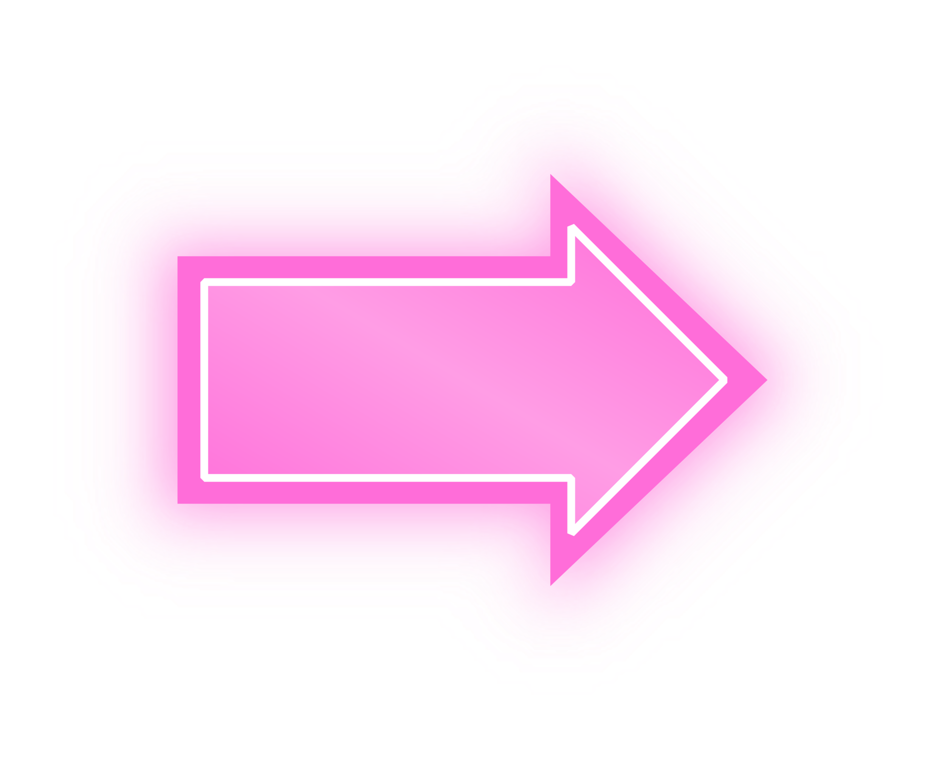 Banner De Seta Rosa Neon Seta Neon 10977365 Png