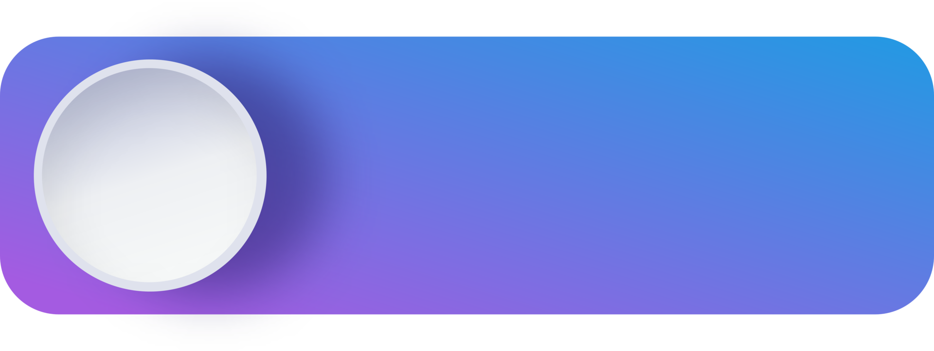 Blank Gradient Button With Circle, Button For Website 10977788 PNG Blank Gradient Button With Circle, Button For Website 10977788 PNG