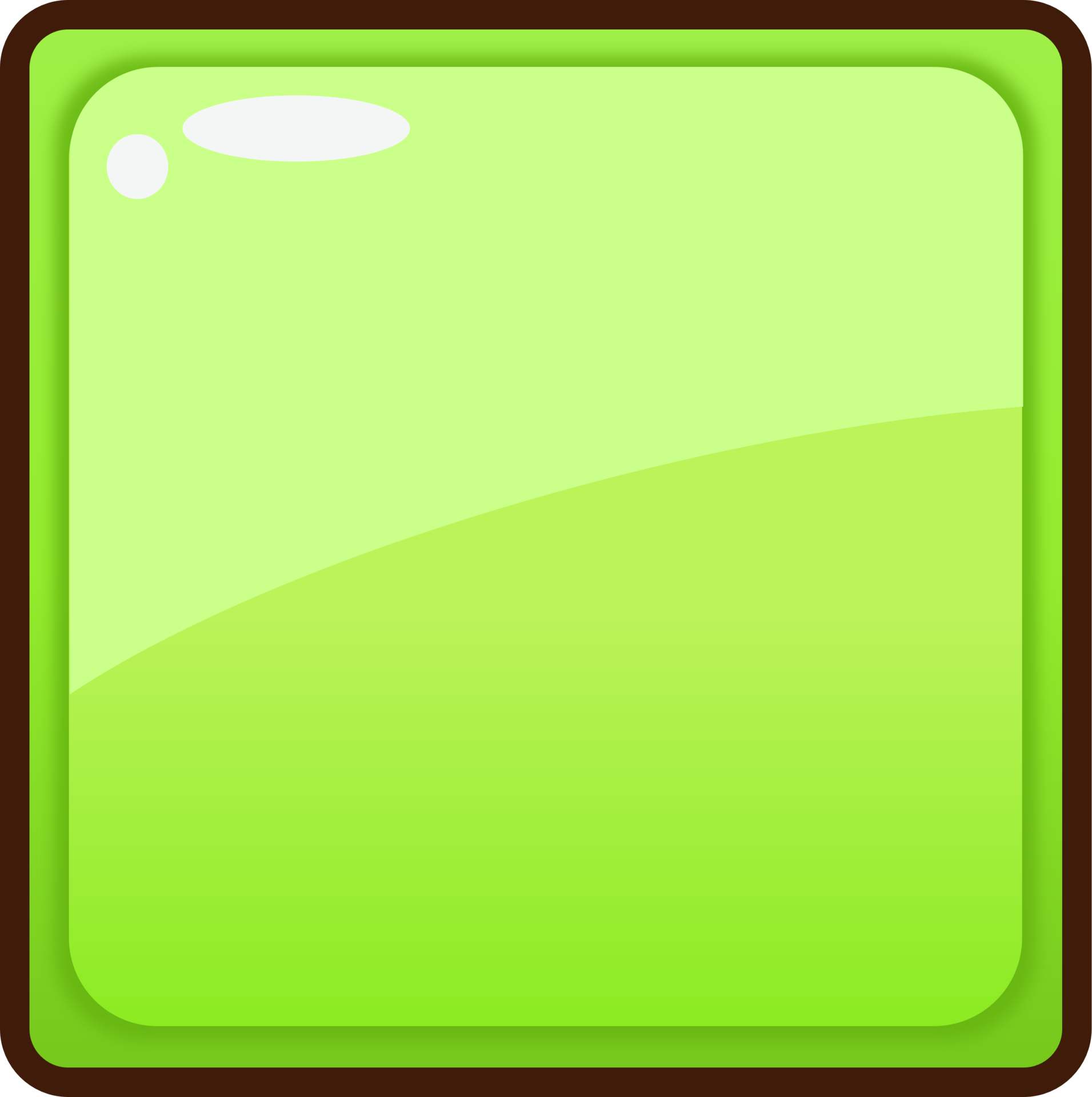 Green Square Button Green Square Button