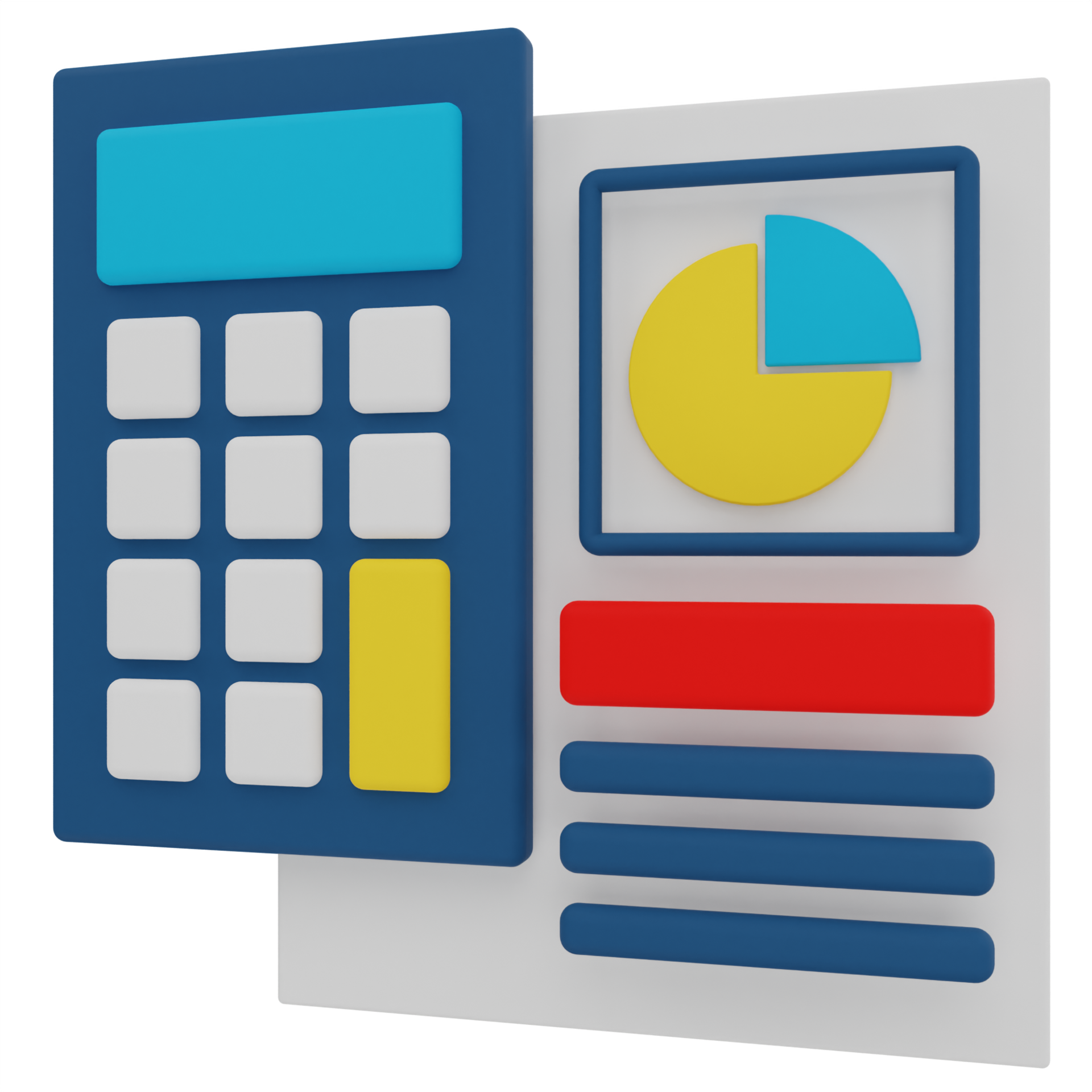 Calculator 3D Illustration 10979823 PNG calculator-3d-illustration-10979823-png