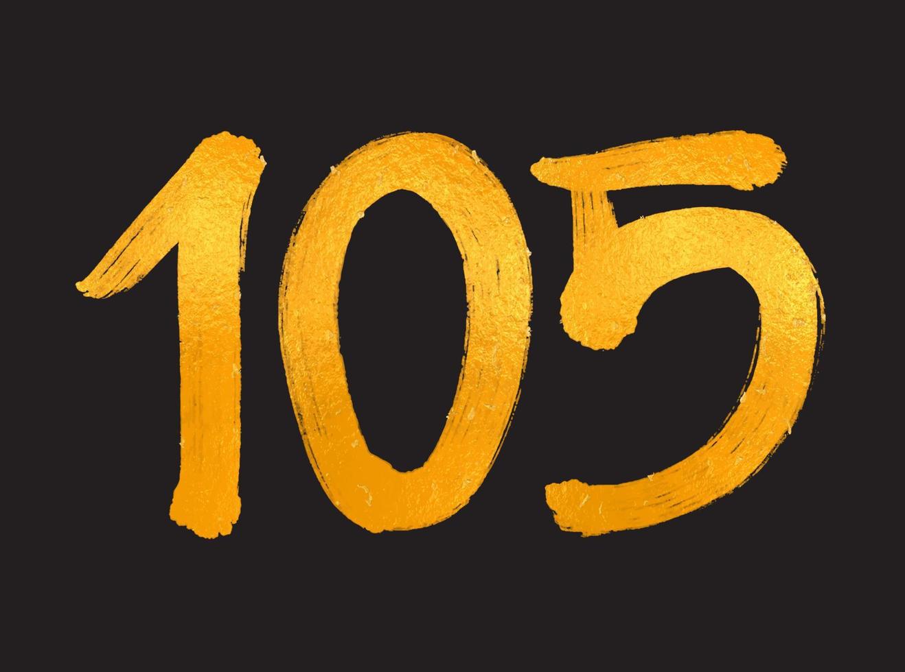 105 Number logo vector illustration, 105 Years Anniversary Celebration ... 105 Number logo vector illustration, 105 Years Anniversary Celebration ...