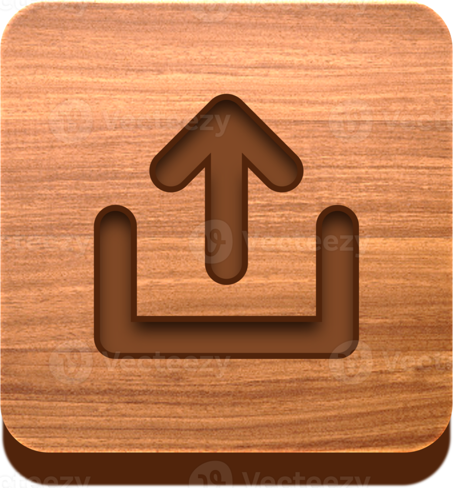 Wooden Upload Button, Wooden Icon 10983859 PNG Wooden Upload Button, Wooden Icon 10983859 PNG