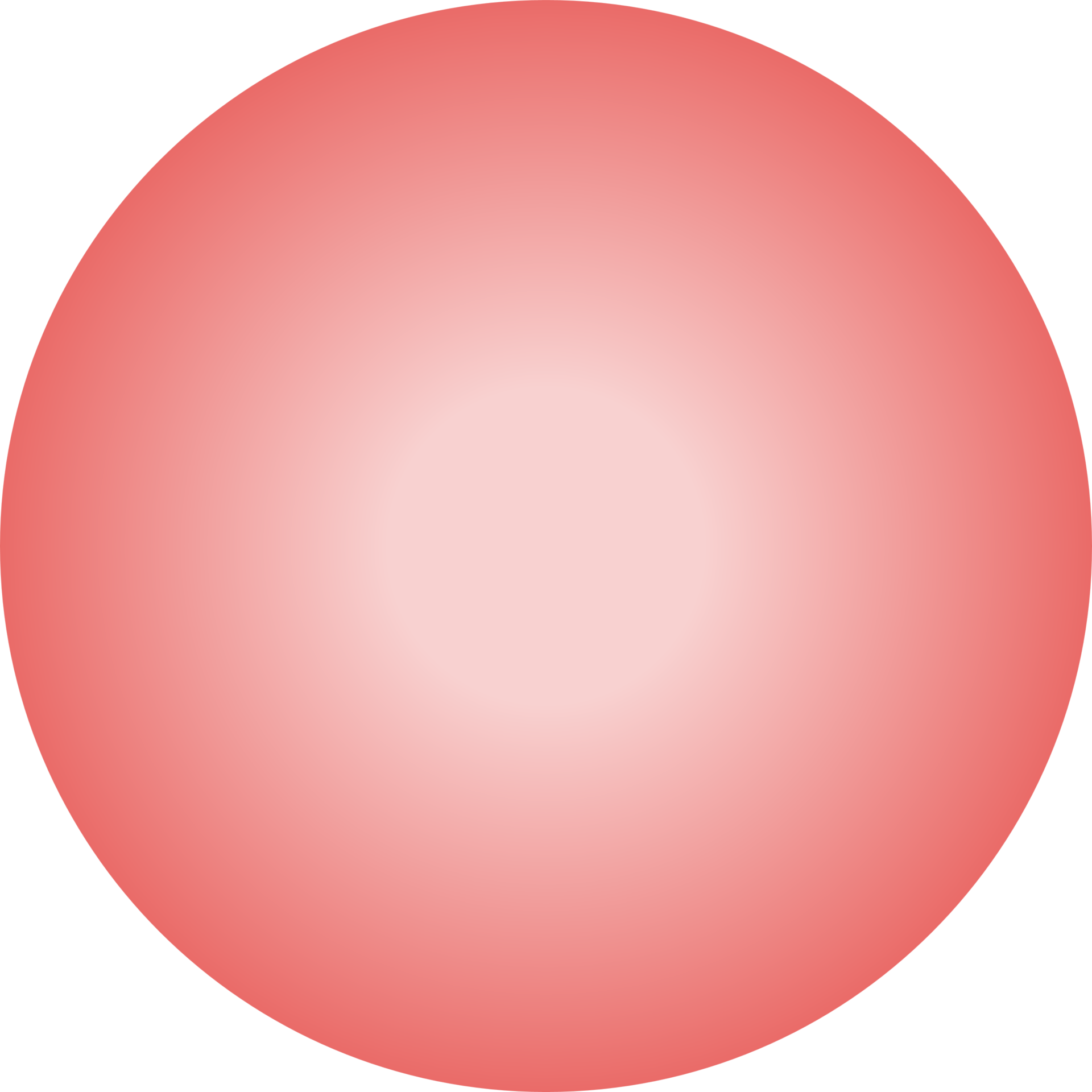 Red Gradient Circle 10983869 PNG