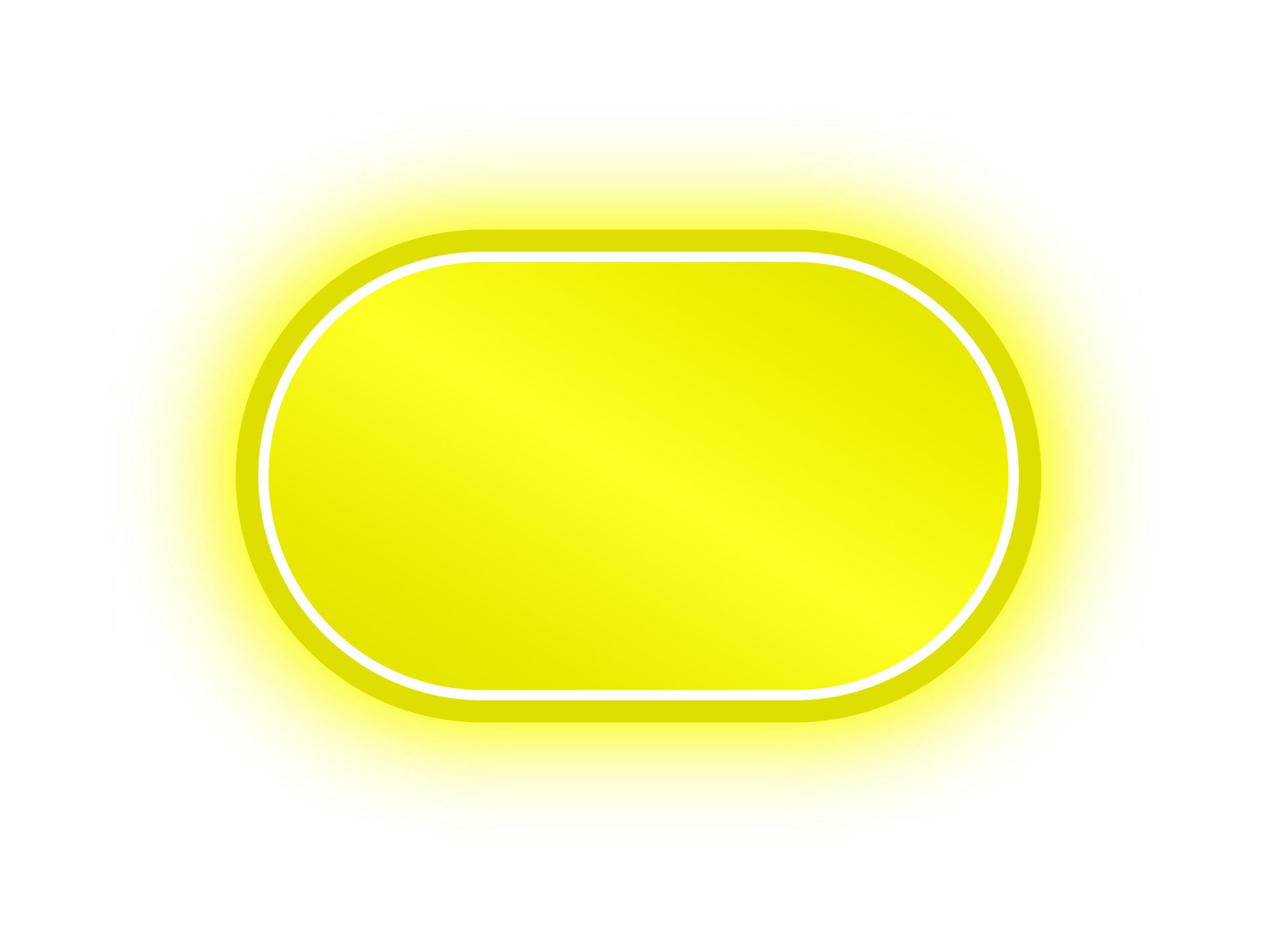 Neon Yellow Rounded Rectangle Banner, Neon Rounded Rectangle 10983881 PNG Neon Yellow Rounded Rectangle Banner, Neon Rounded Rectangle 10983881 PNG