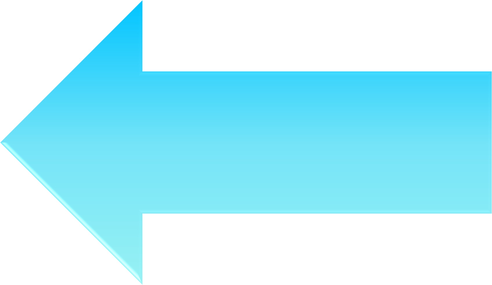 Gradient Arrow Geometric Shape 10984229 Png