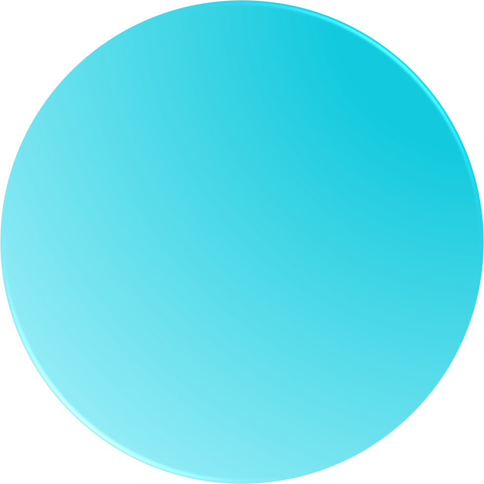 Blue Gradient Circle, Gradient Circle Button 10984282 PNG