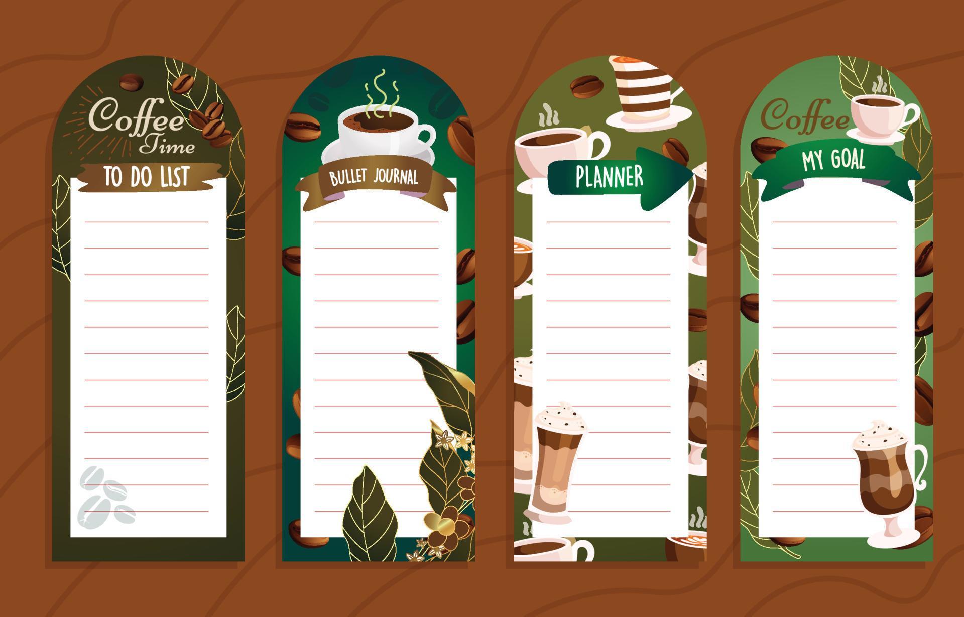 Coffee Journal Template Design 10986138 Vector Art at Vecteezy Coffee Journal Template Design 10986138 Vector Art at Vecteezy