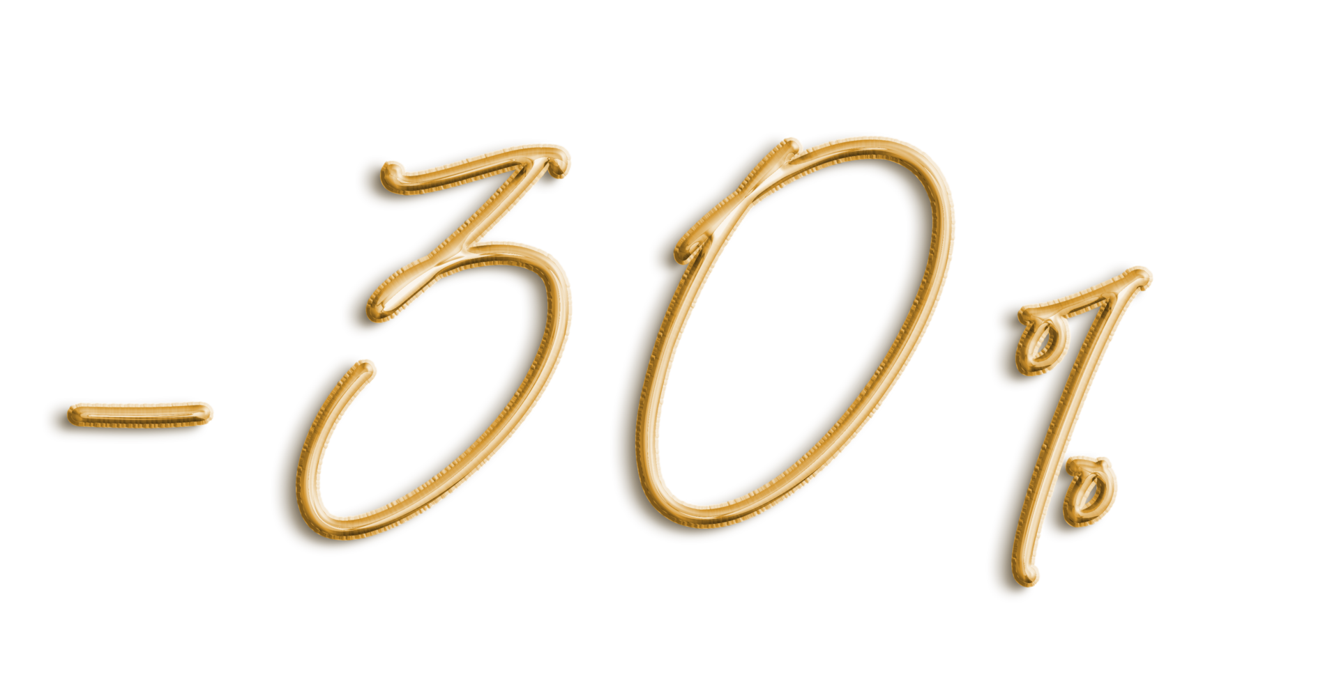 Golden Volumetric 3D Text Balloons Lettering -30 cut out 10986404 PNG Golden Volumetric 3D Text Balloons Lettering -30 cut out 10986404 PNG